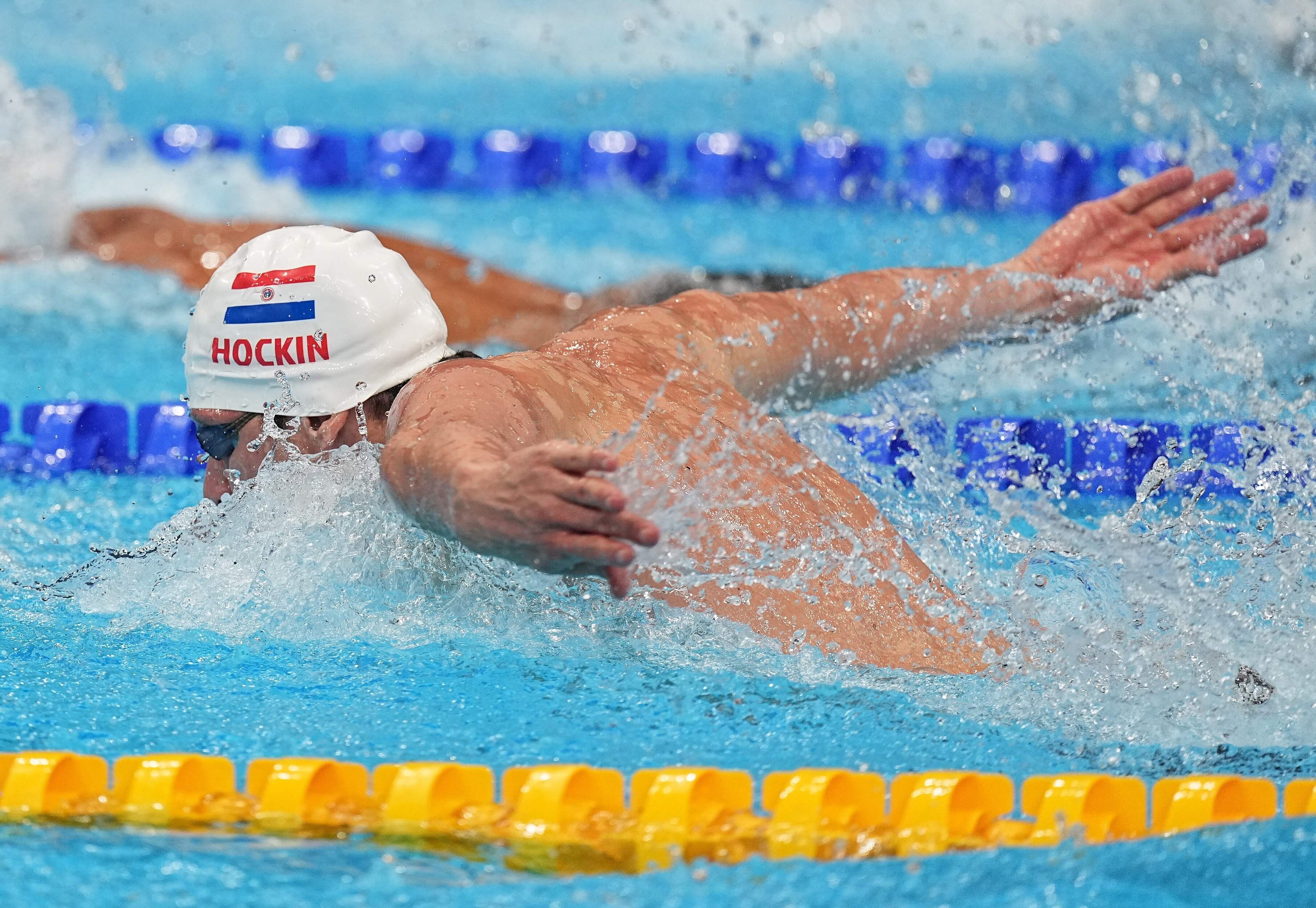 Benjamín Hockin también acabó séptimo en los 100 metros mariposa ...