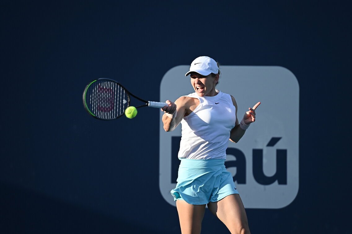 Simona Halep abandonó el Abierto de Miami por una lesión - Tenis - ABC Color