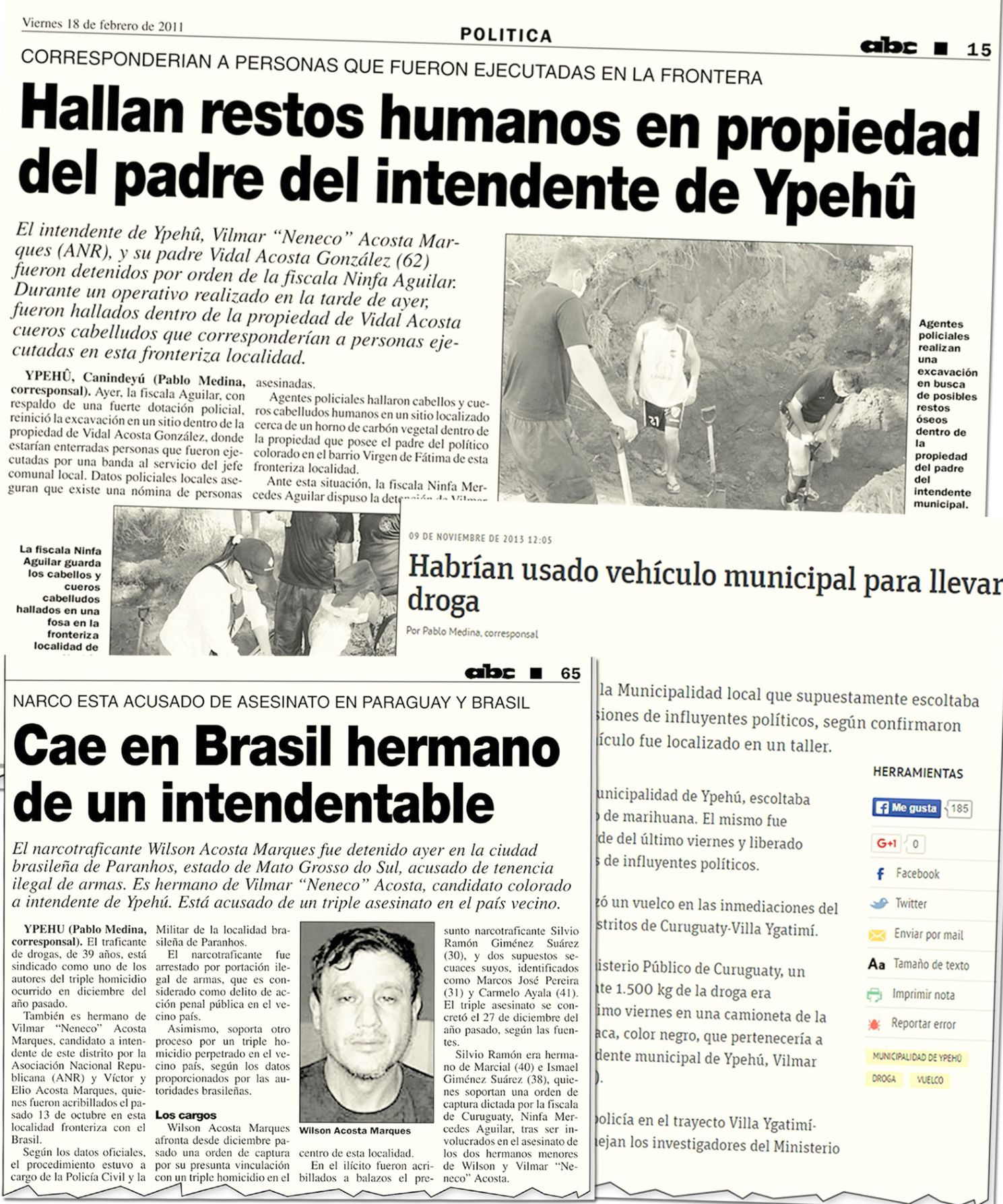 Ayudó a aclarar su propia muerte - Política - ABC Color