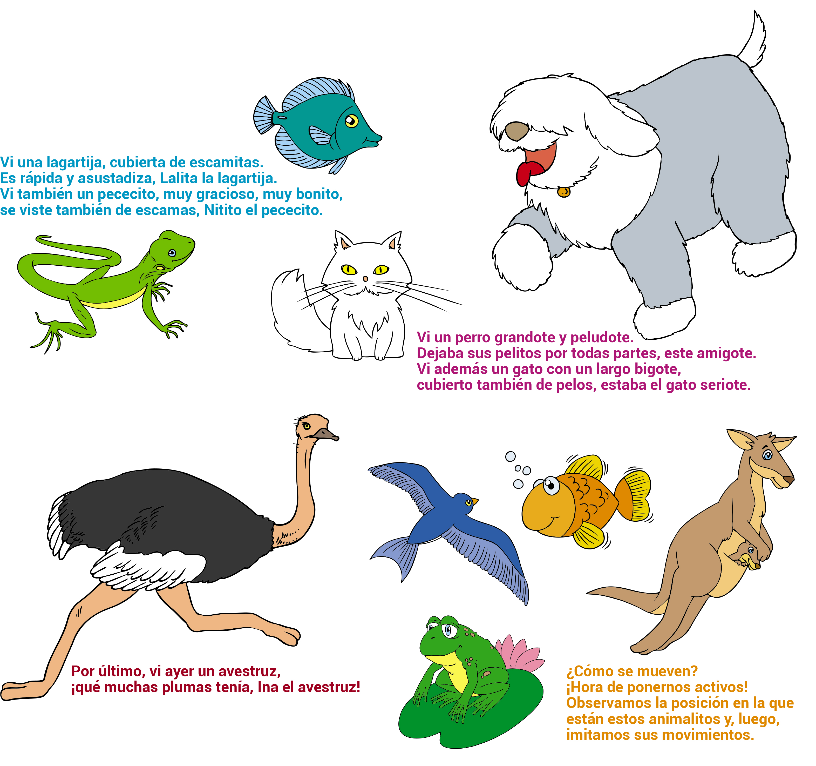 Animaciones De Animales Que Se Mueven
