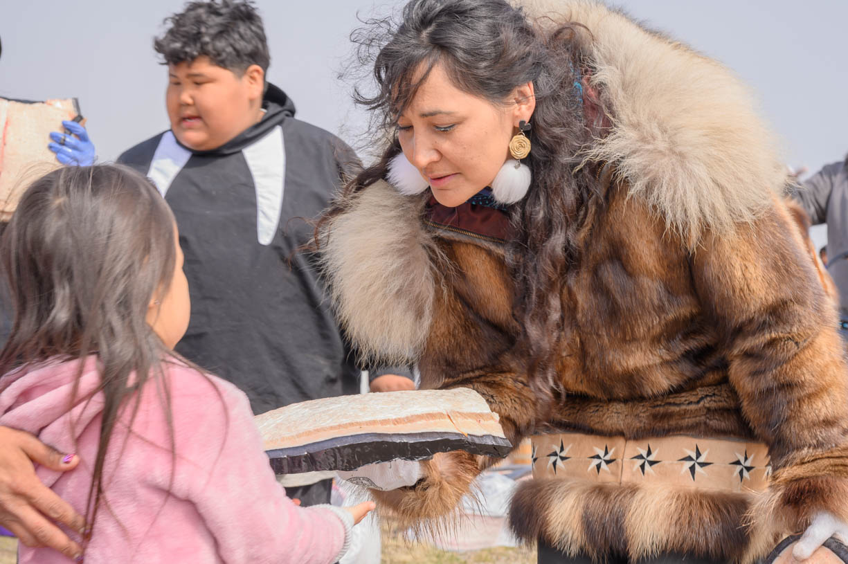 ‘Joy overflowing’: Widowed Point Hope whaling captain shares harvest at ...