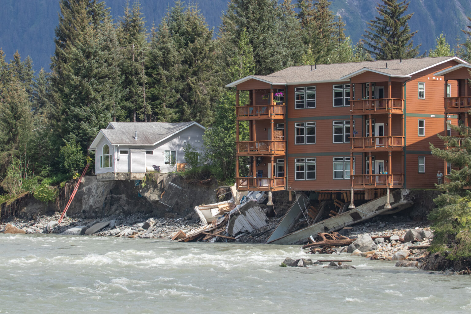 After glacial flood and landslides, Alaska Senate votes to raise state ...