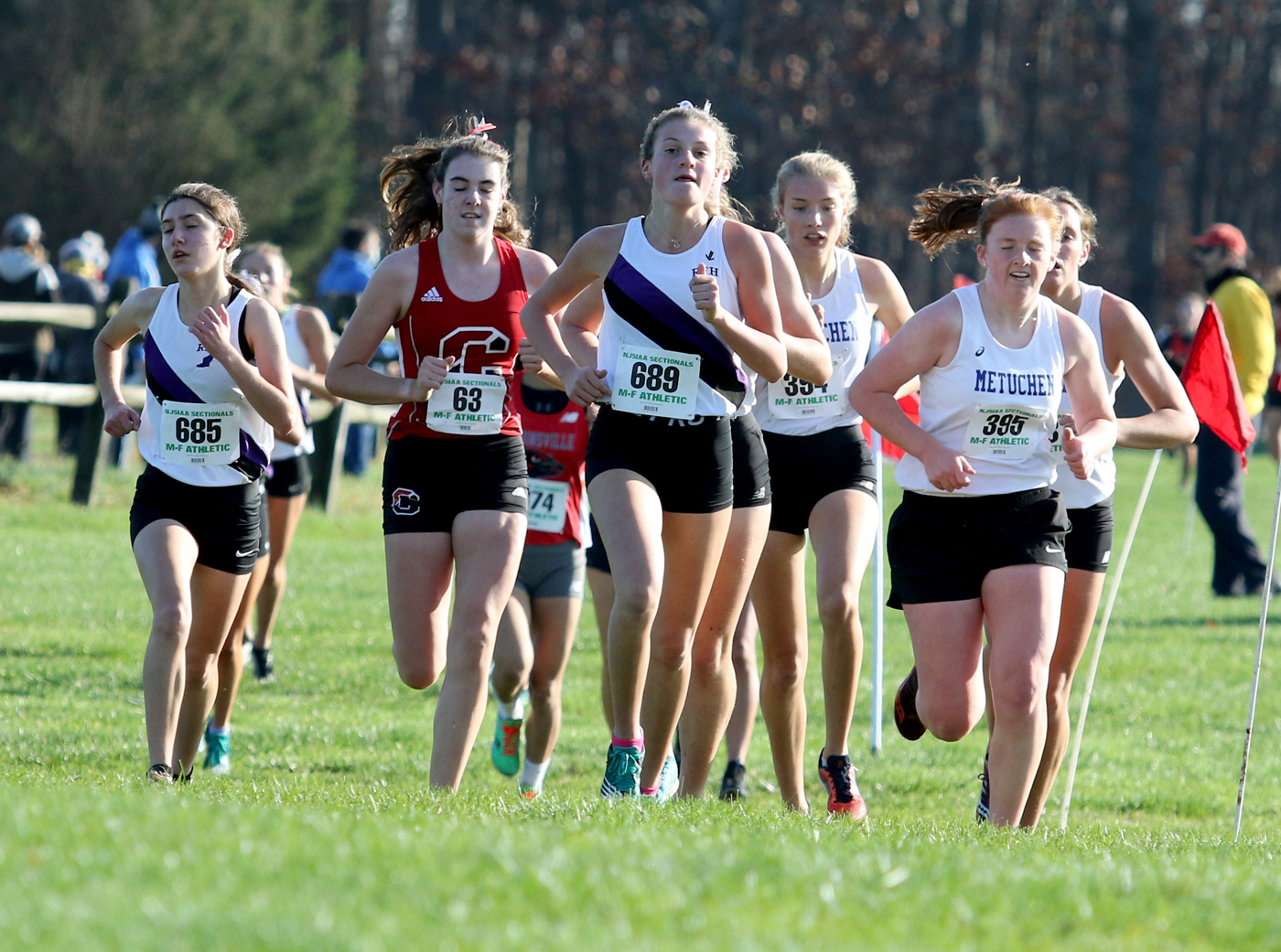 High school girls cross country, Group 2 and 3, NJSIAA Central Jersey ...