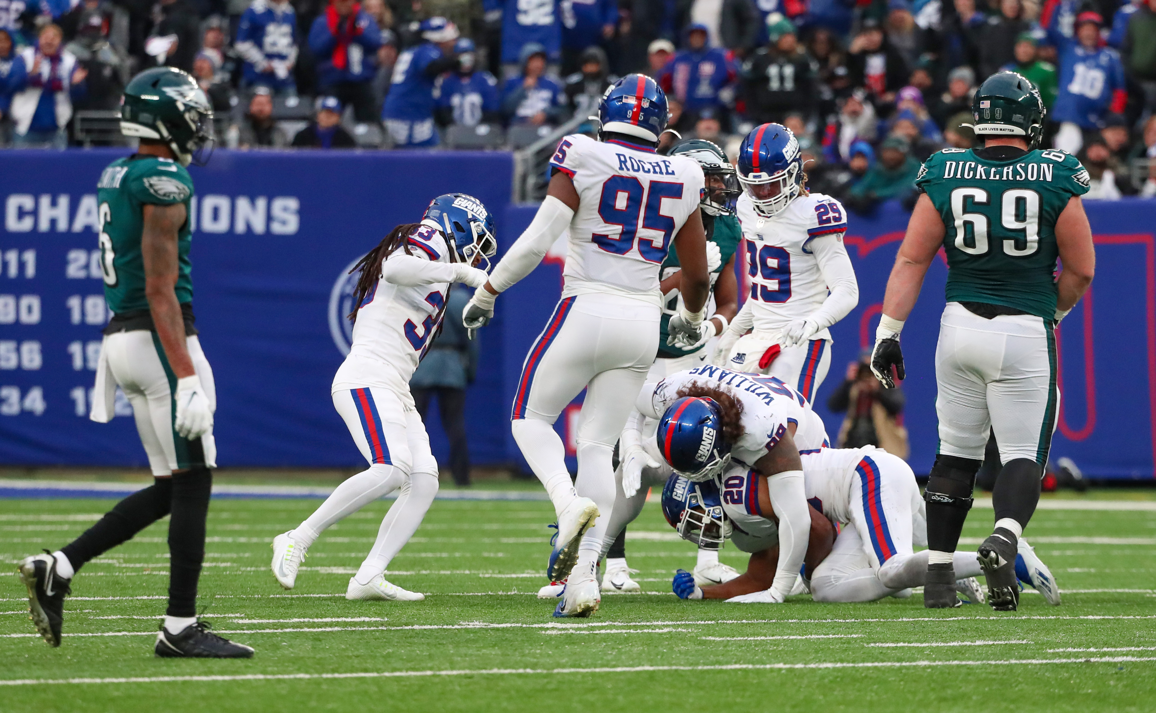 NFL Week 12: New York Giants defeat Philadelphia Eagles, 13-7 - nj.com