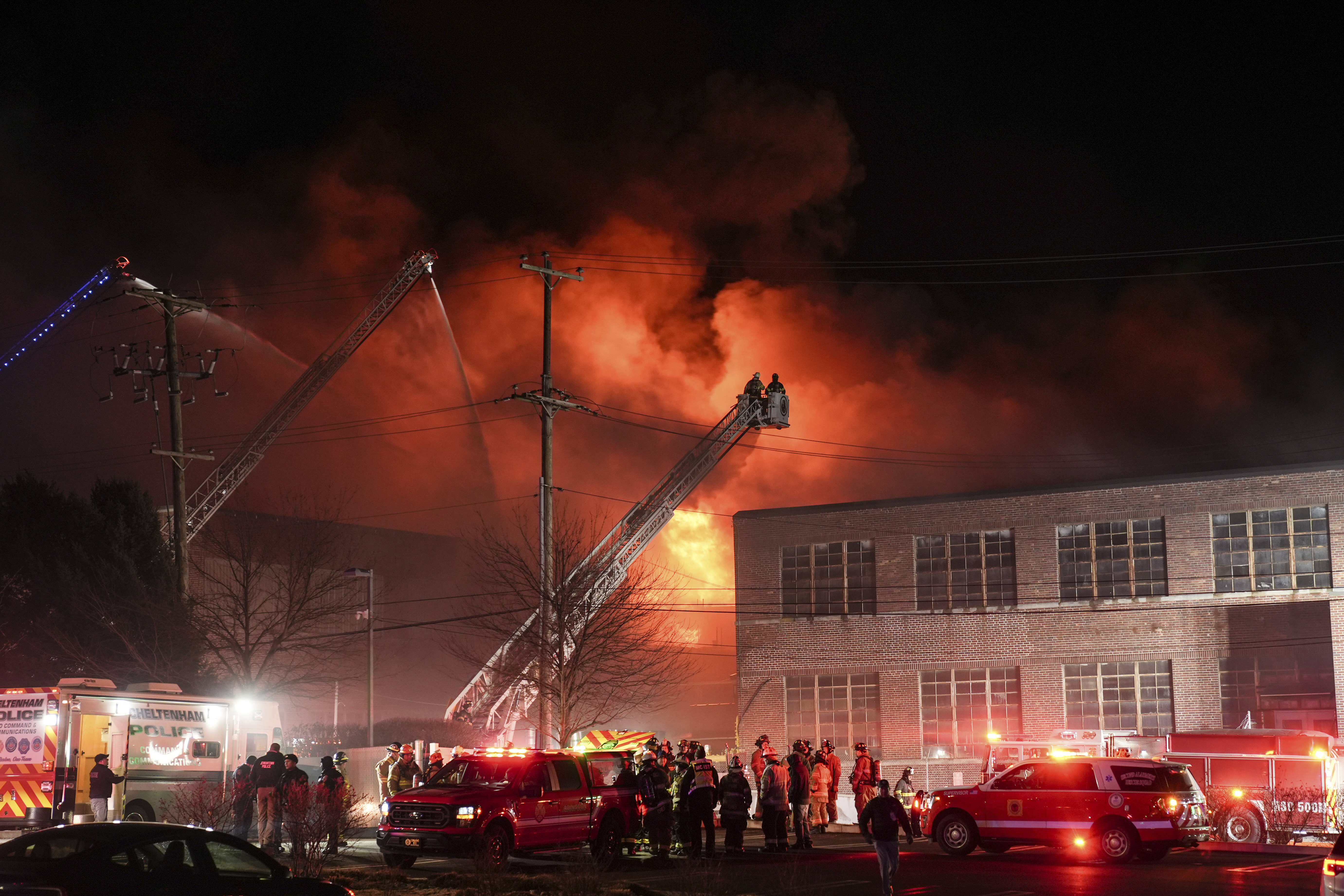 Fire at aerospace manufacturer facility in eastern Pa., February 2025 ...