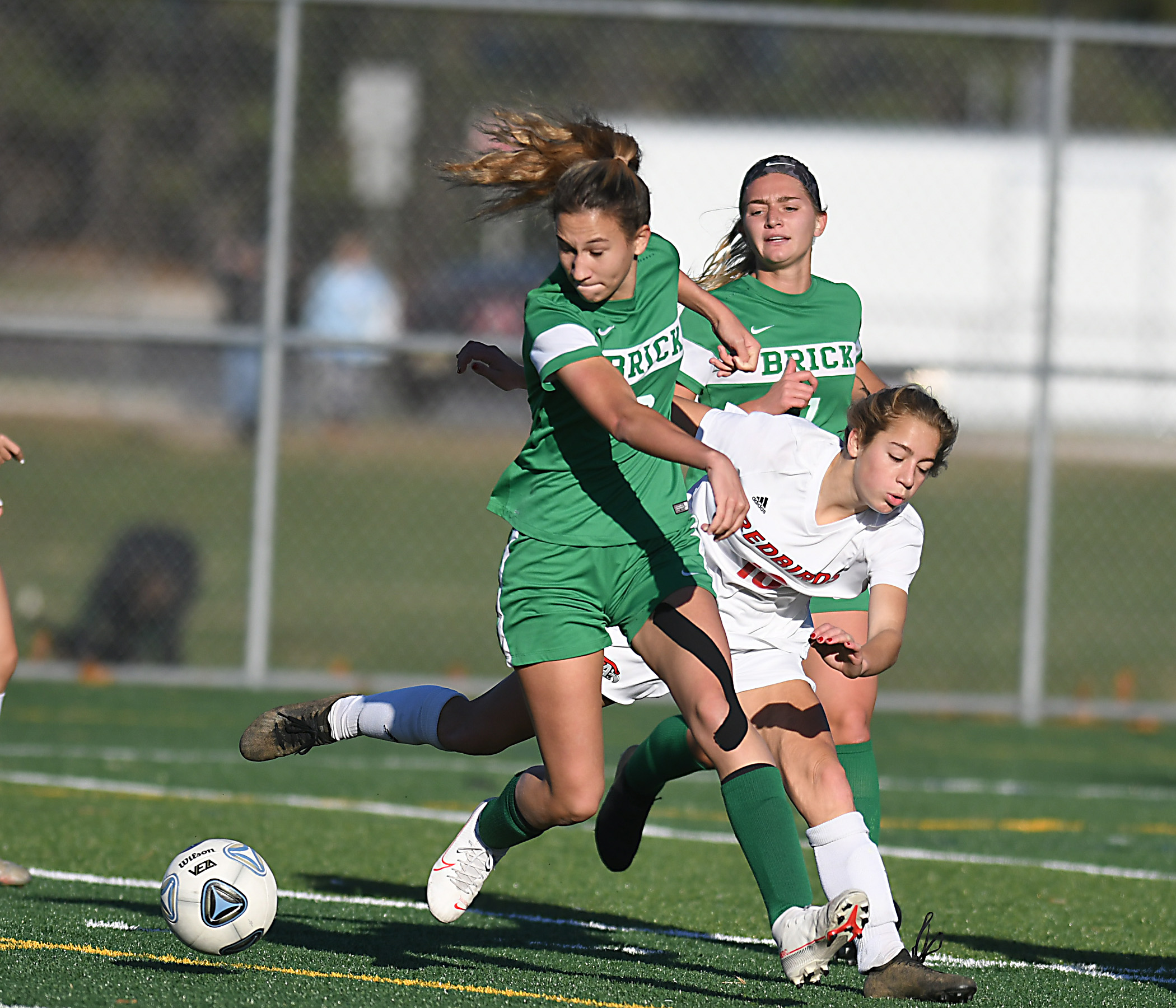 Brick Twp Girls Soccer defeats Allentown 1-0 on a PK in the semifinals ...