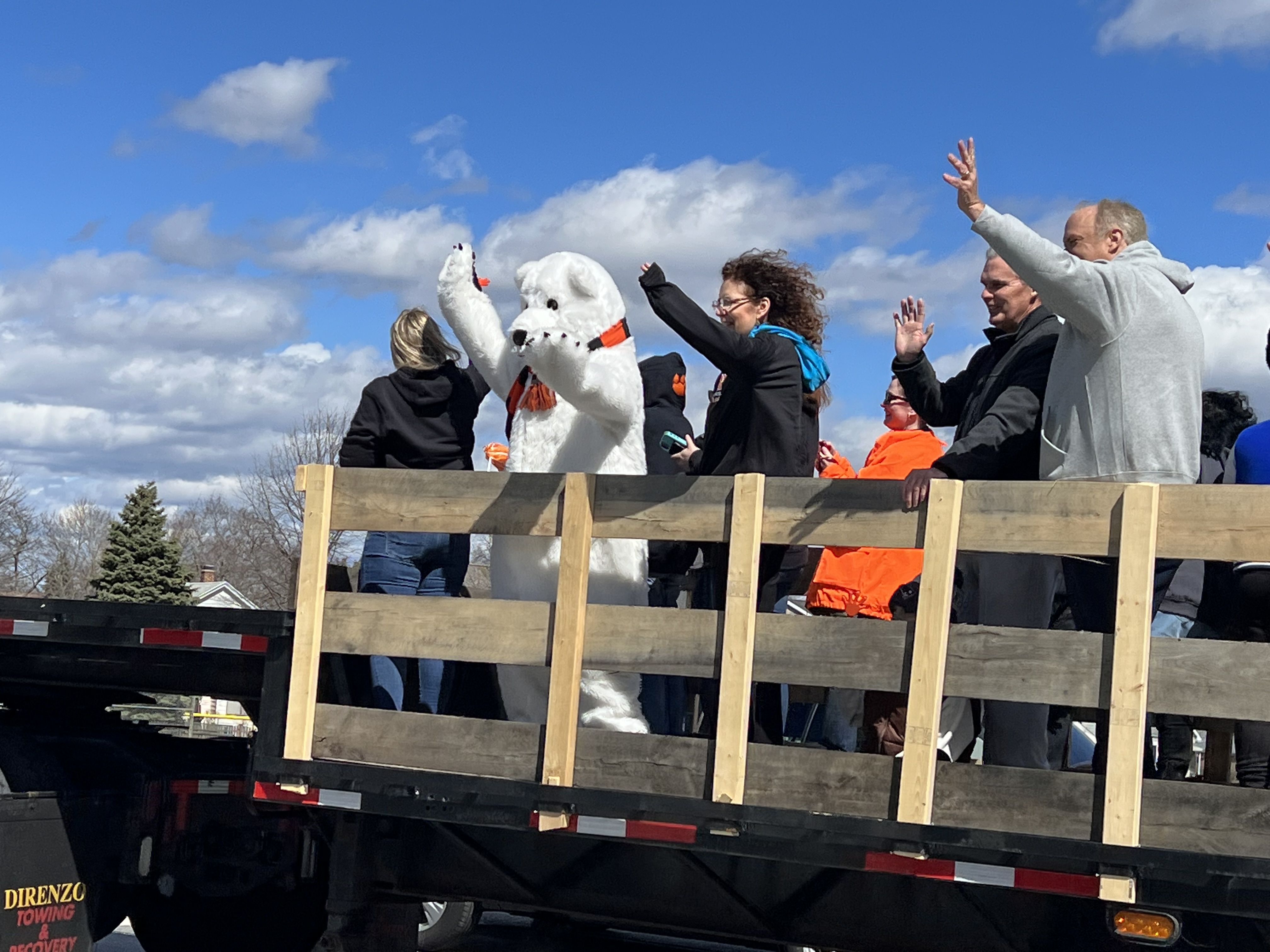 Worcester's North High School rolling rally celebrates champions ...