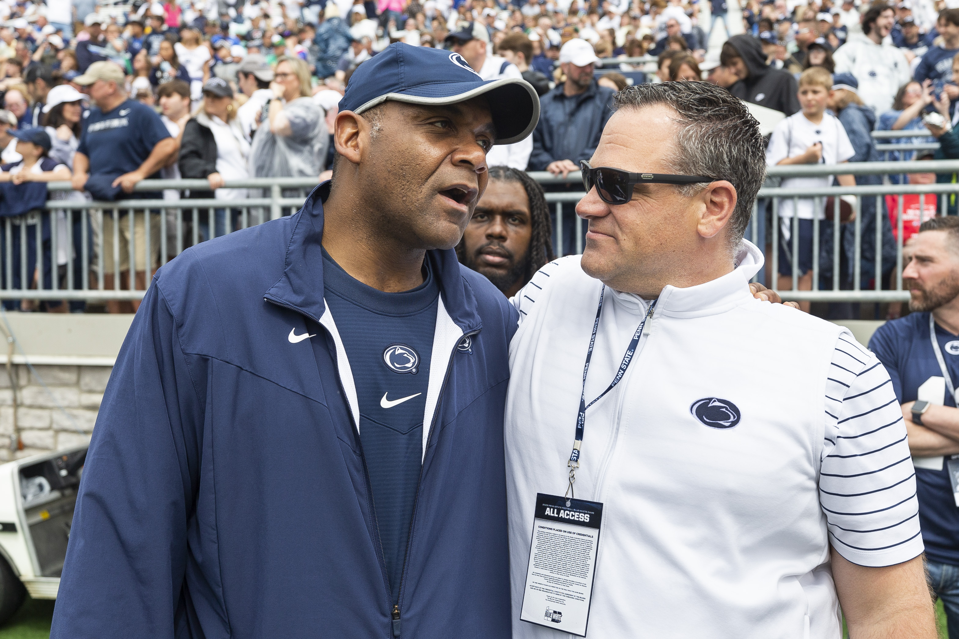 Penn State football Blue-White game faces in the crowd - pennlive.com