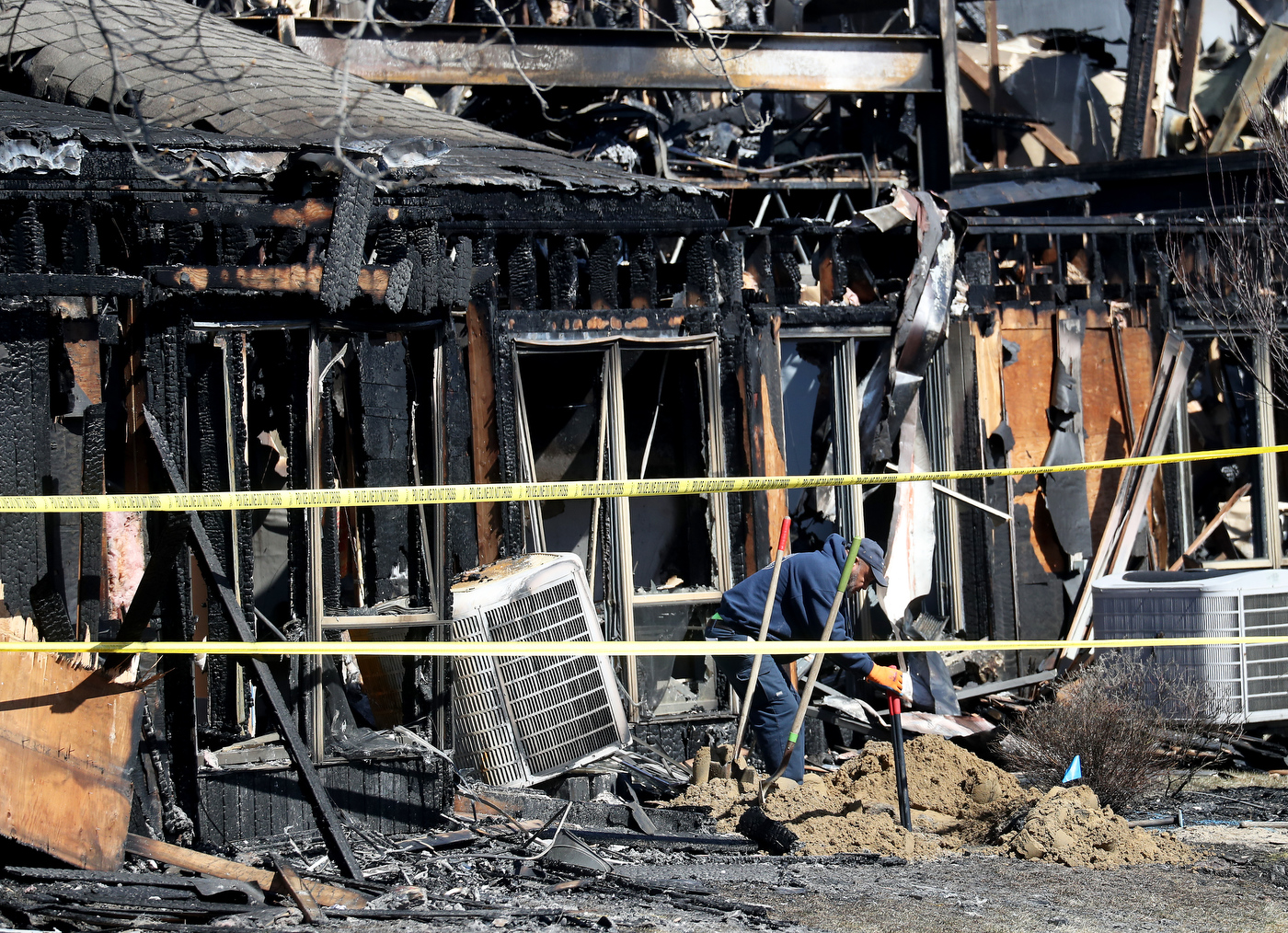 Damage from large brush fire in Brick and Lakewood, March 15, 2021 - nj.com