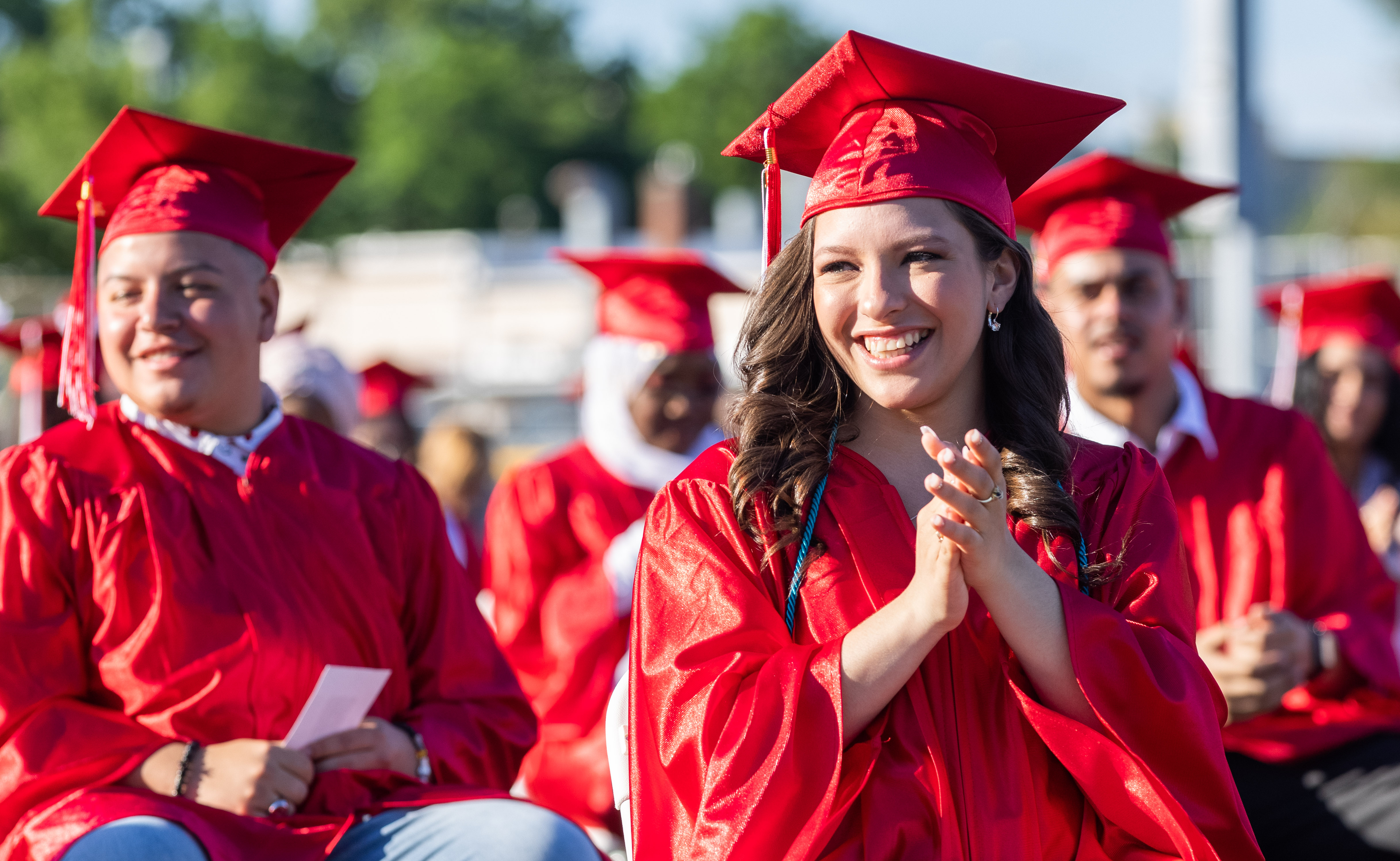 High School of Commerce and Springfield Honors Academy joint graduation ...