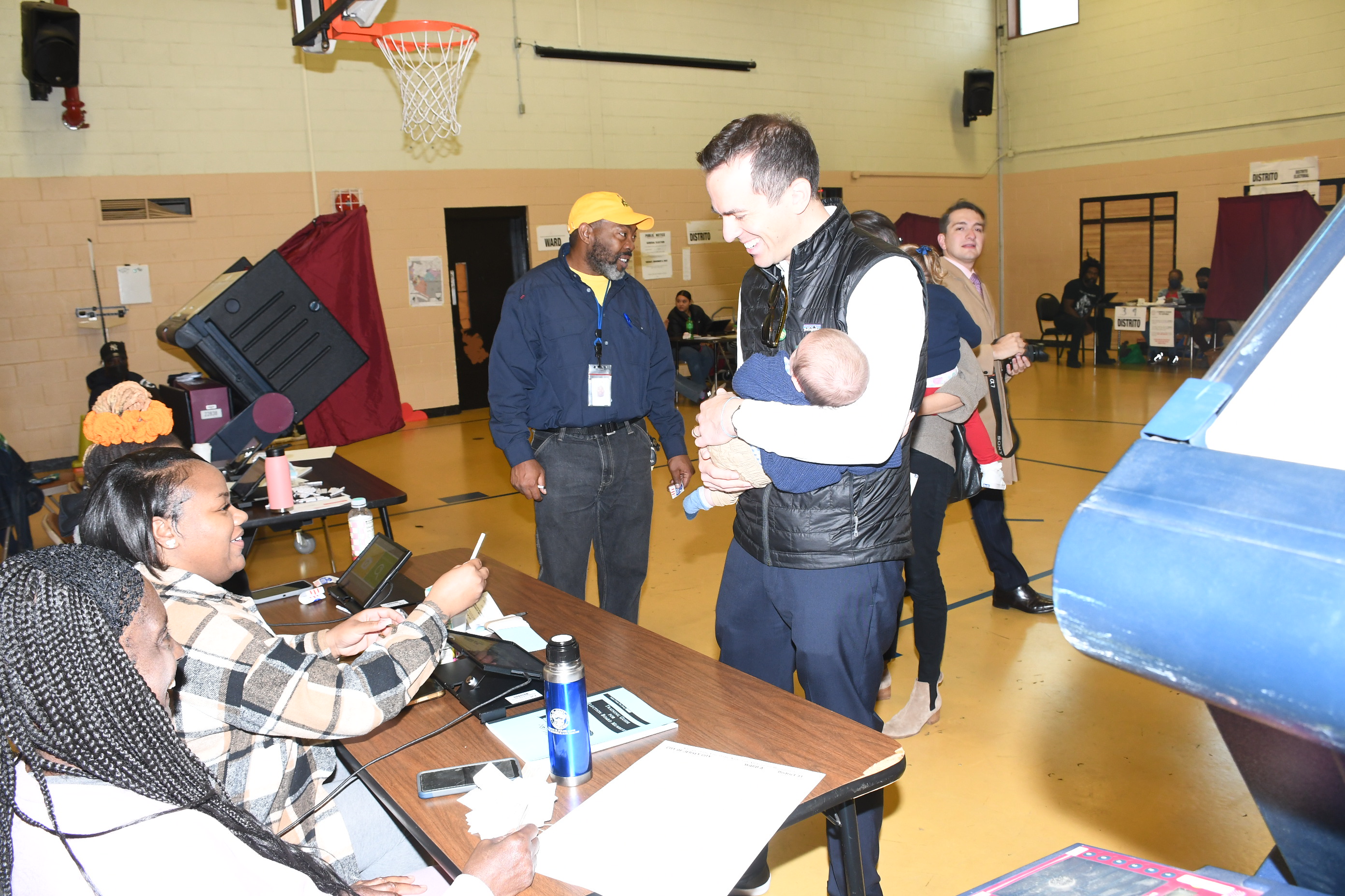 Rob Menendez Jr. votes on Election Day, Nov. 8, 2022 - nj.com