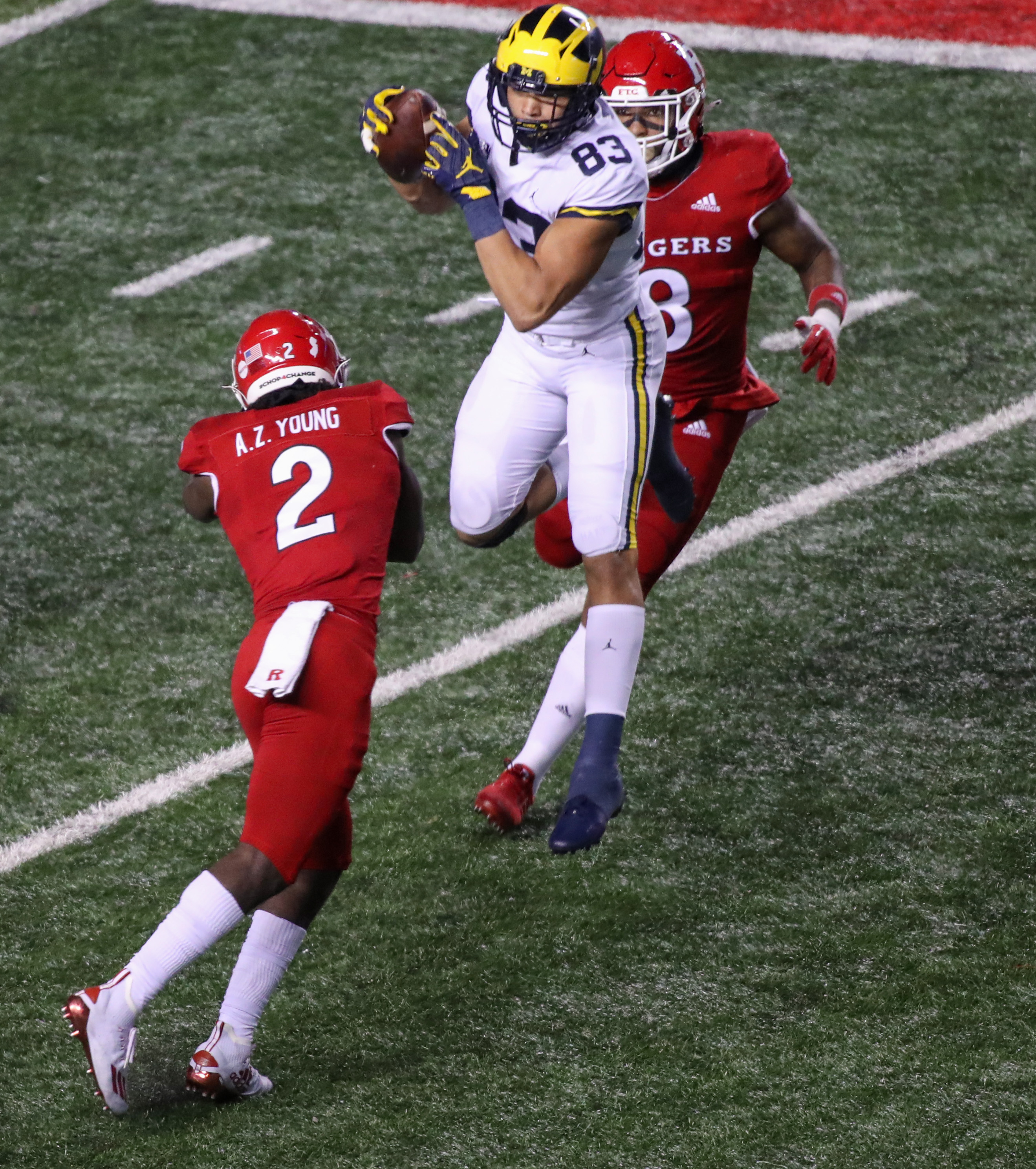Big Ten football: Michigan beats Rutgers in 3OT thriller - Nov. 21 ...