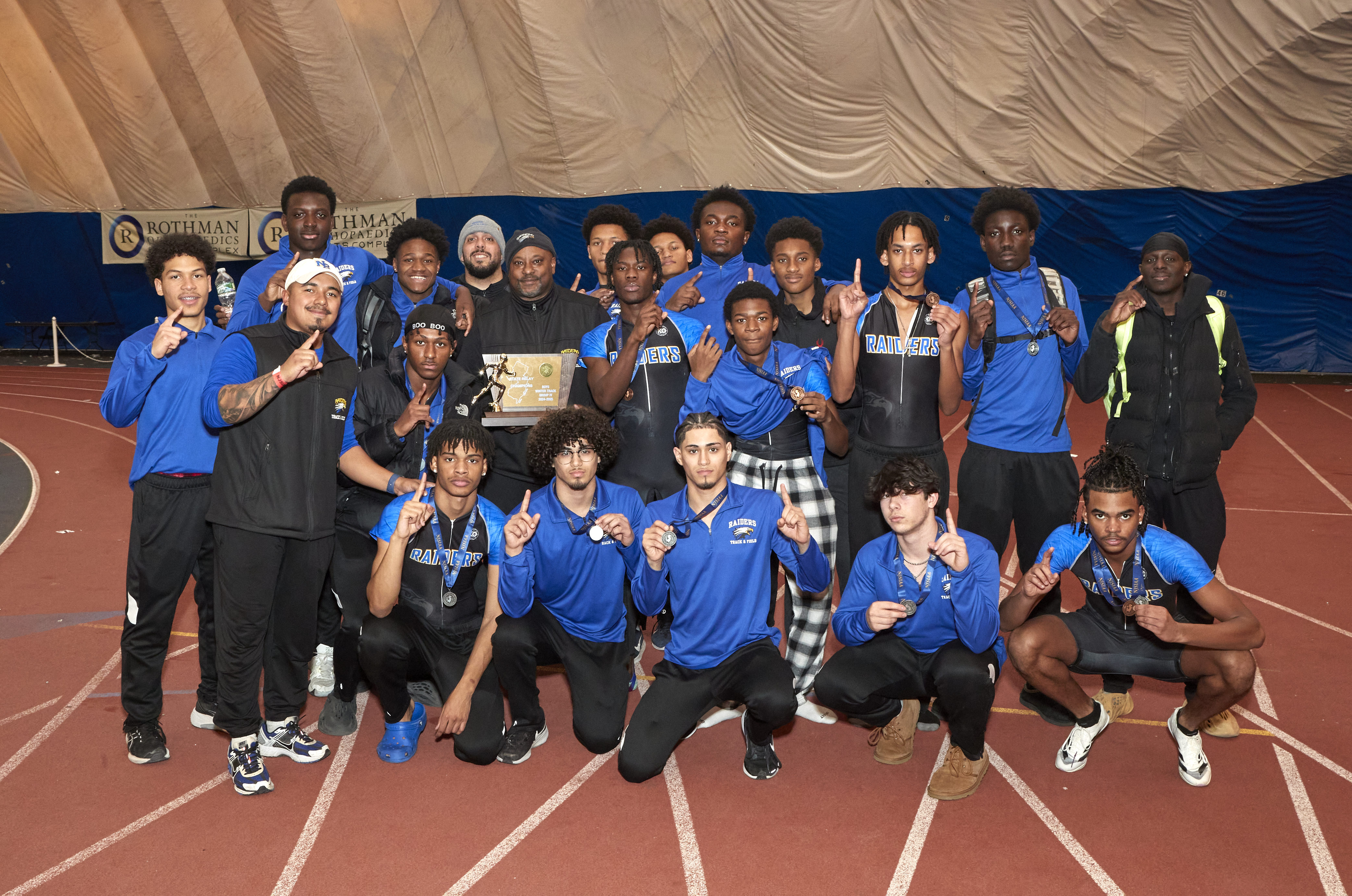 Track & Field: NJSIAA Indoor Track Group 4 Relay Championships in Toms ...