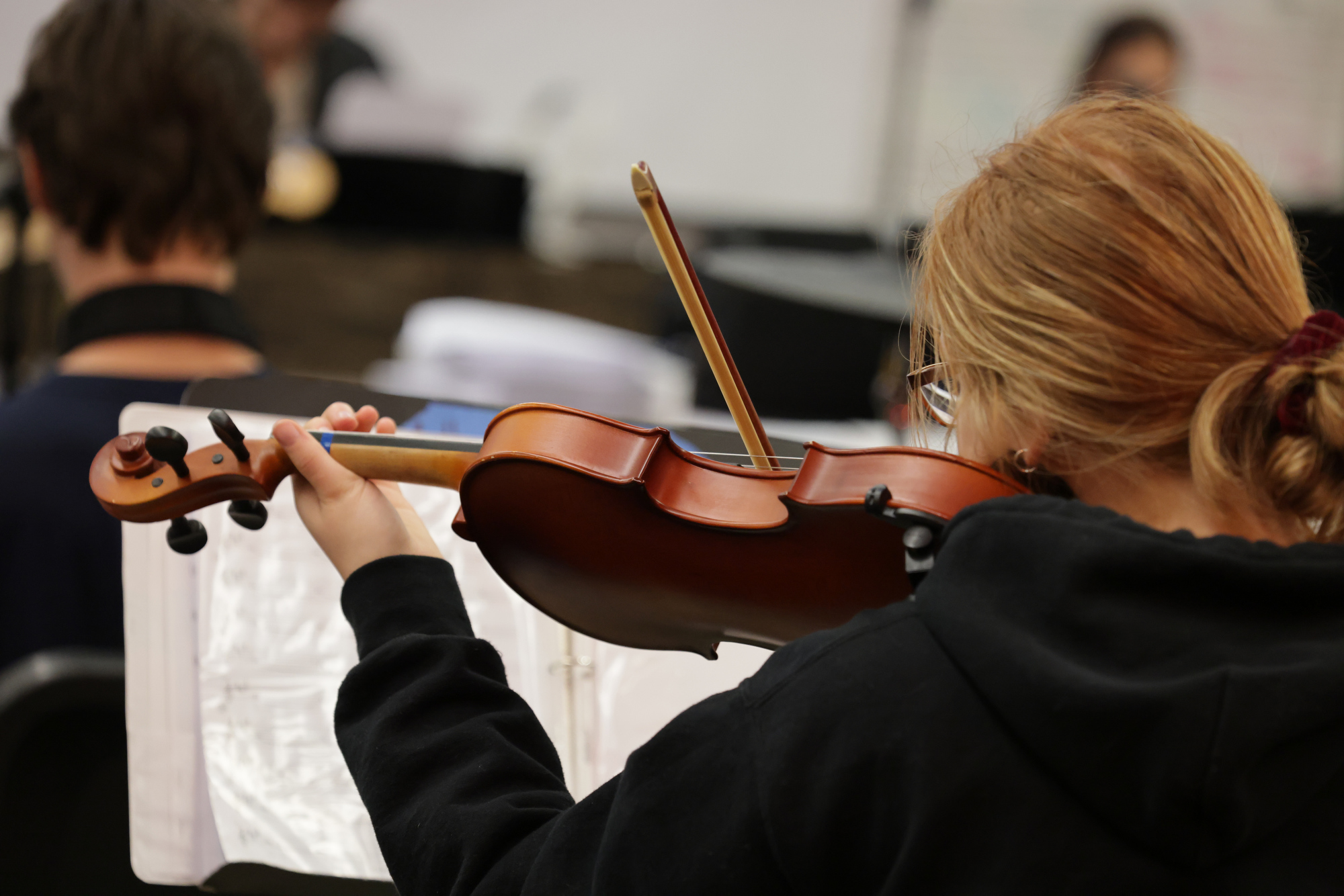 Normandy HS band rehearses for upcoming "Dark Side of the Moon ...