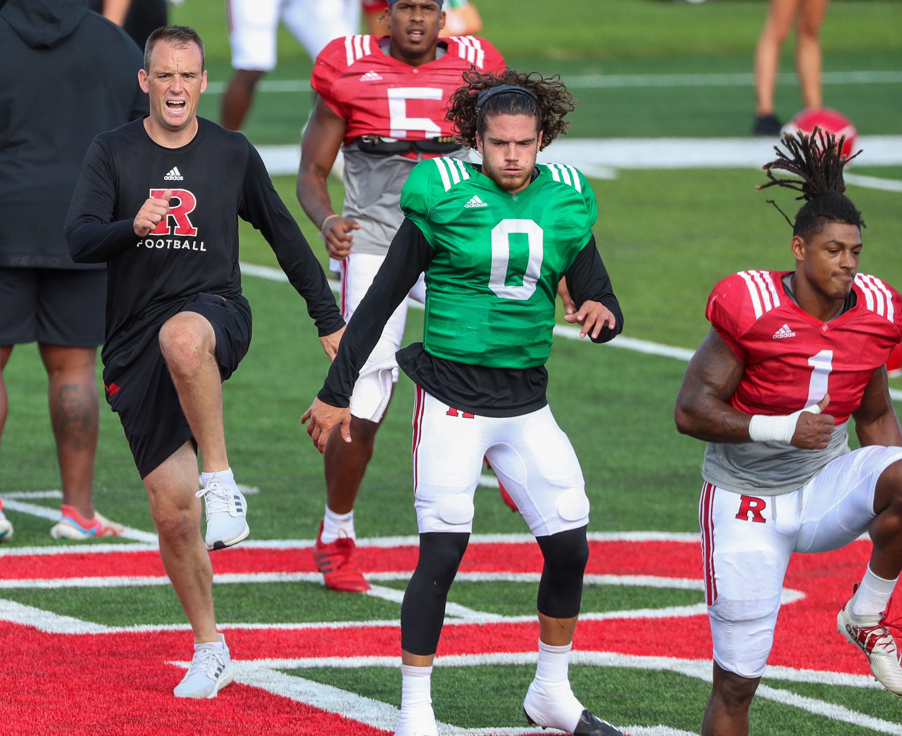 Rutgers football practice, August 9, 2021 - nj.com