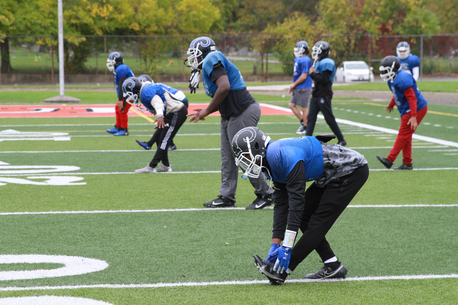 Rhodes High School football team makes the playoffs for the first time ...