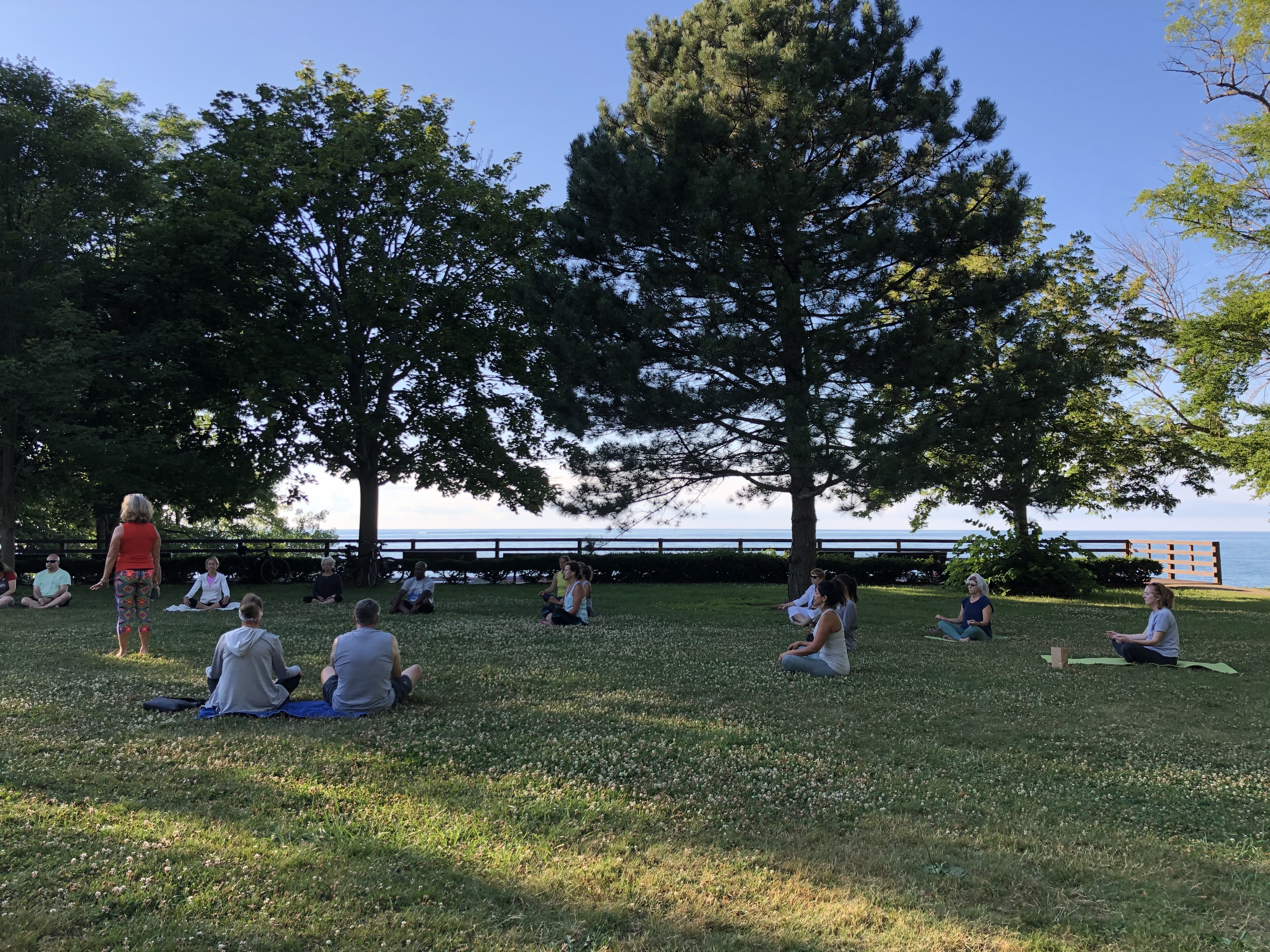 Yoga in Rocky River Park - cleveland.com