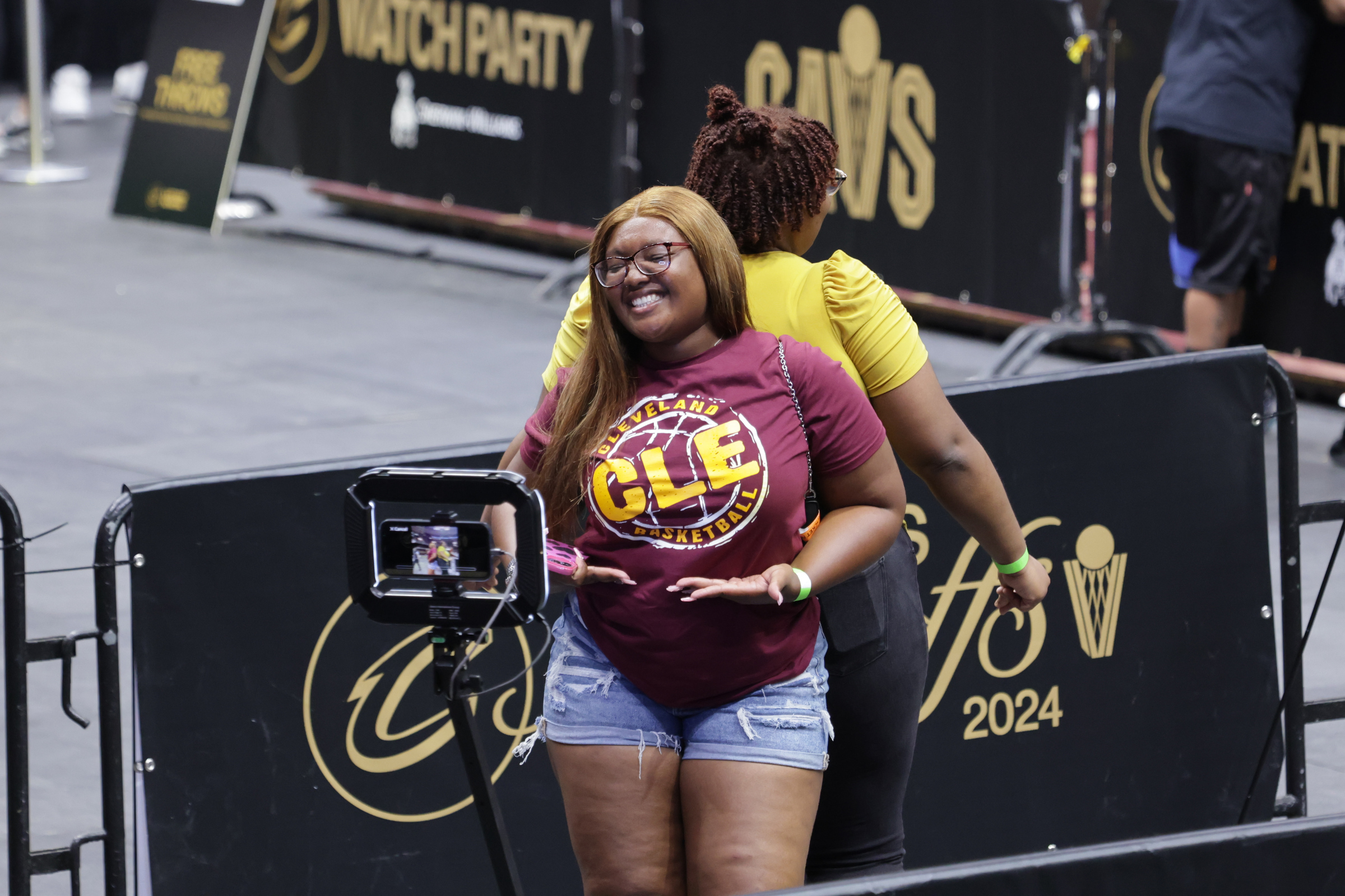 Cavs watch party at RMFH, game 1 - cleveland.com