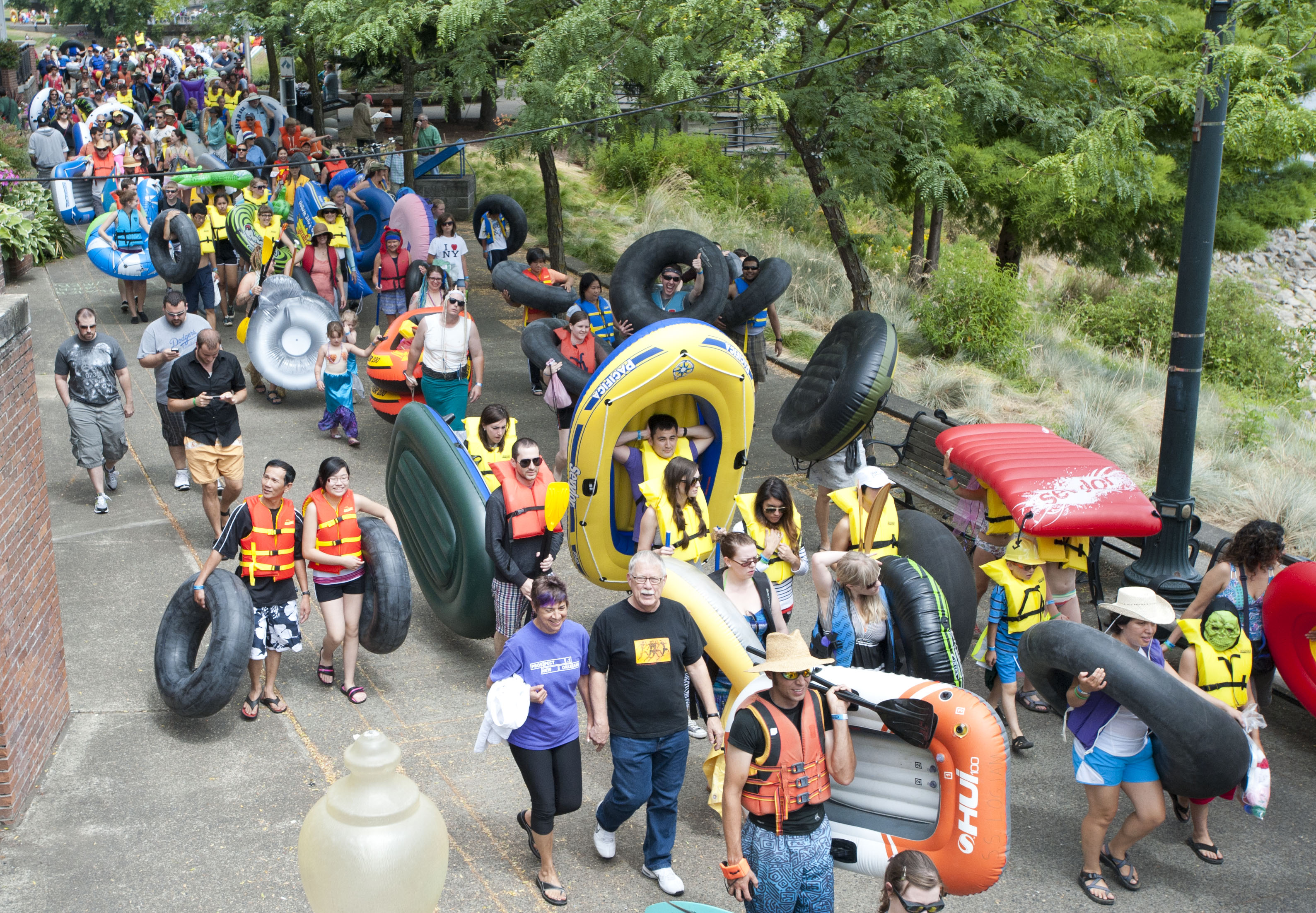 Portland's Big Float over the years - oregonlive.com