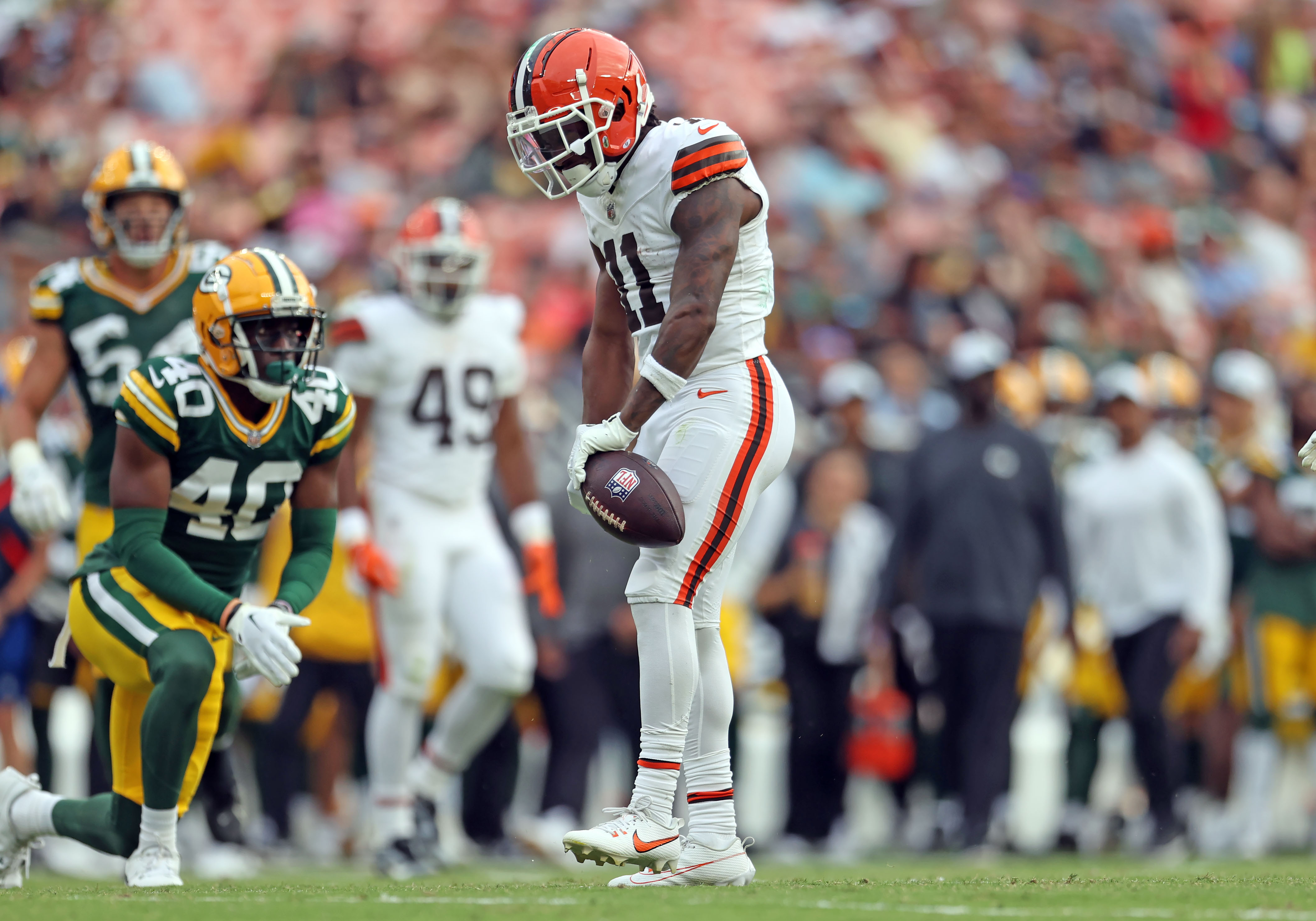 Cleveland Browns vs. Green Bay Packers preseason game 1, August 10 ...