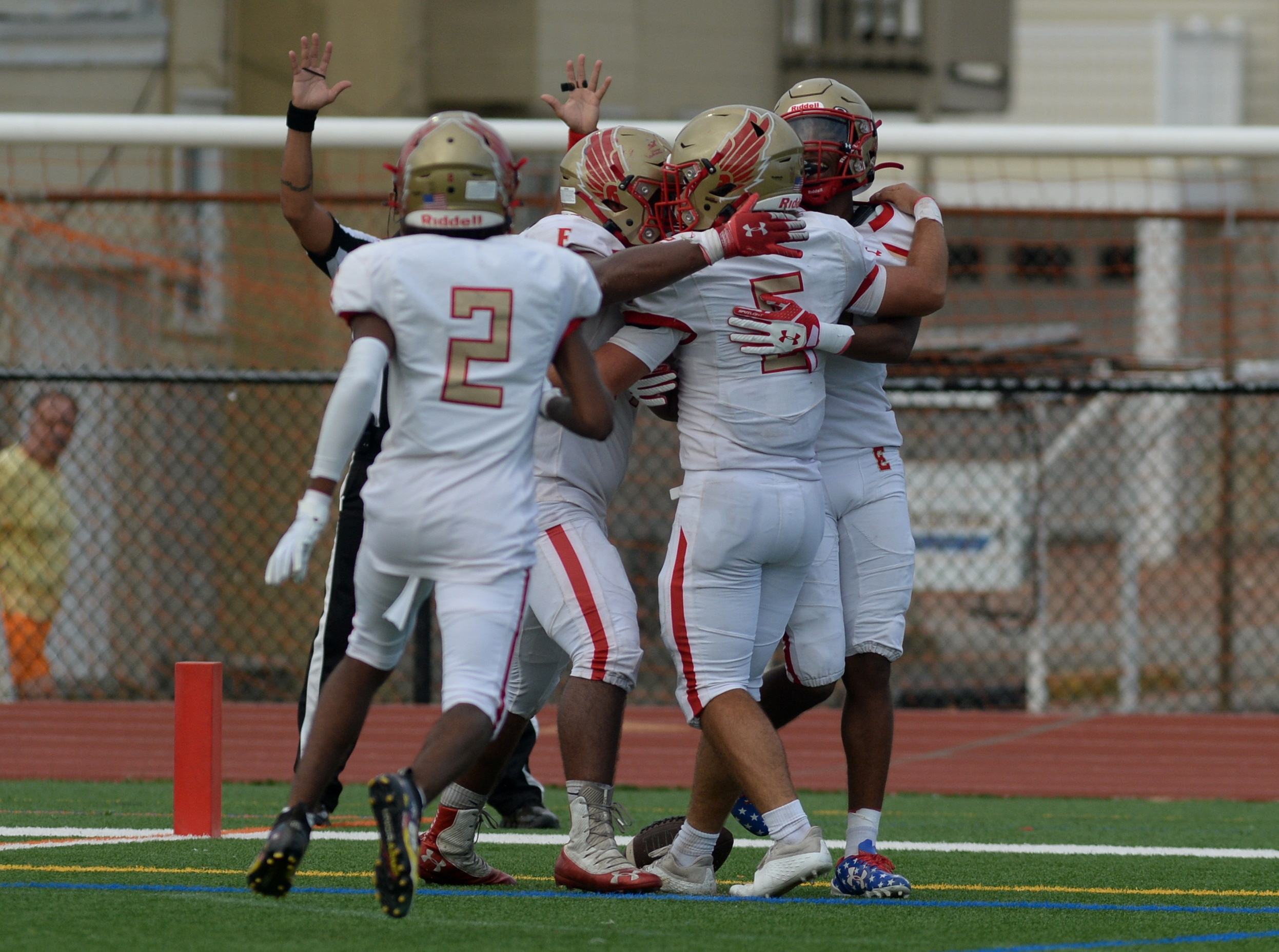 Cedar Creek vs. Edison football, Battle at the Beach at Ocean City High ...