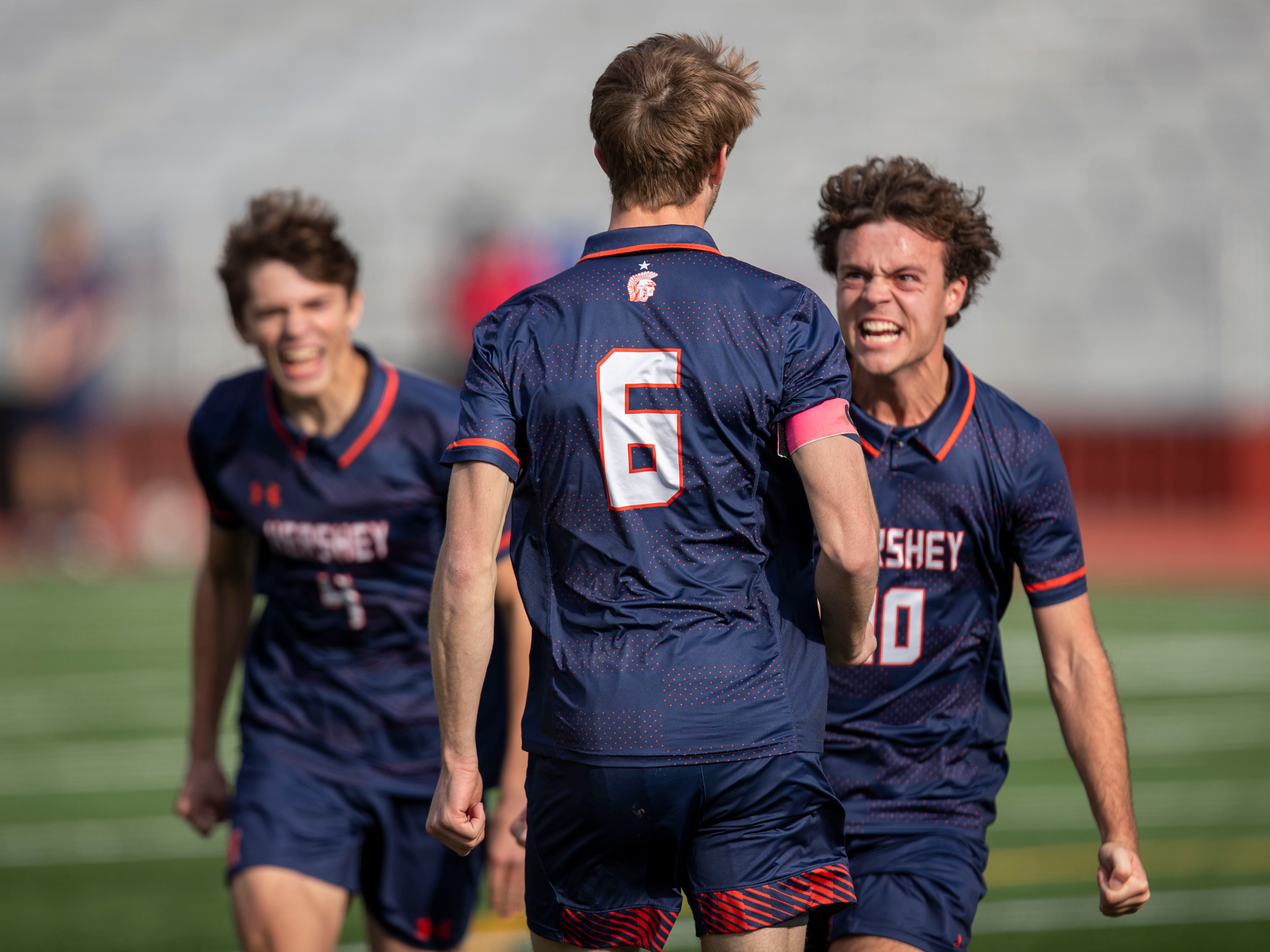 Hershey boys play Hampton in a 2023 PIAA, 3A soccer quarterfinal match ...