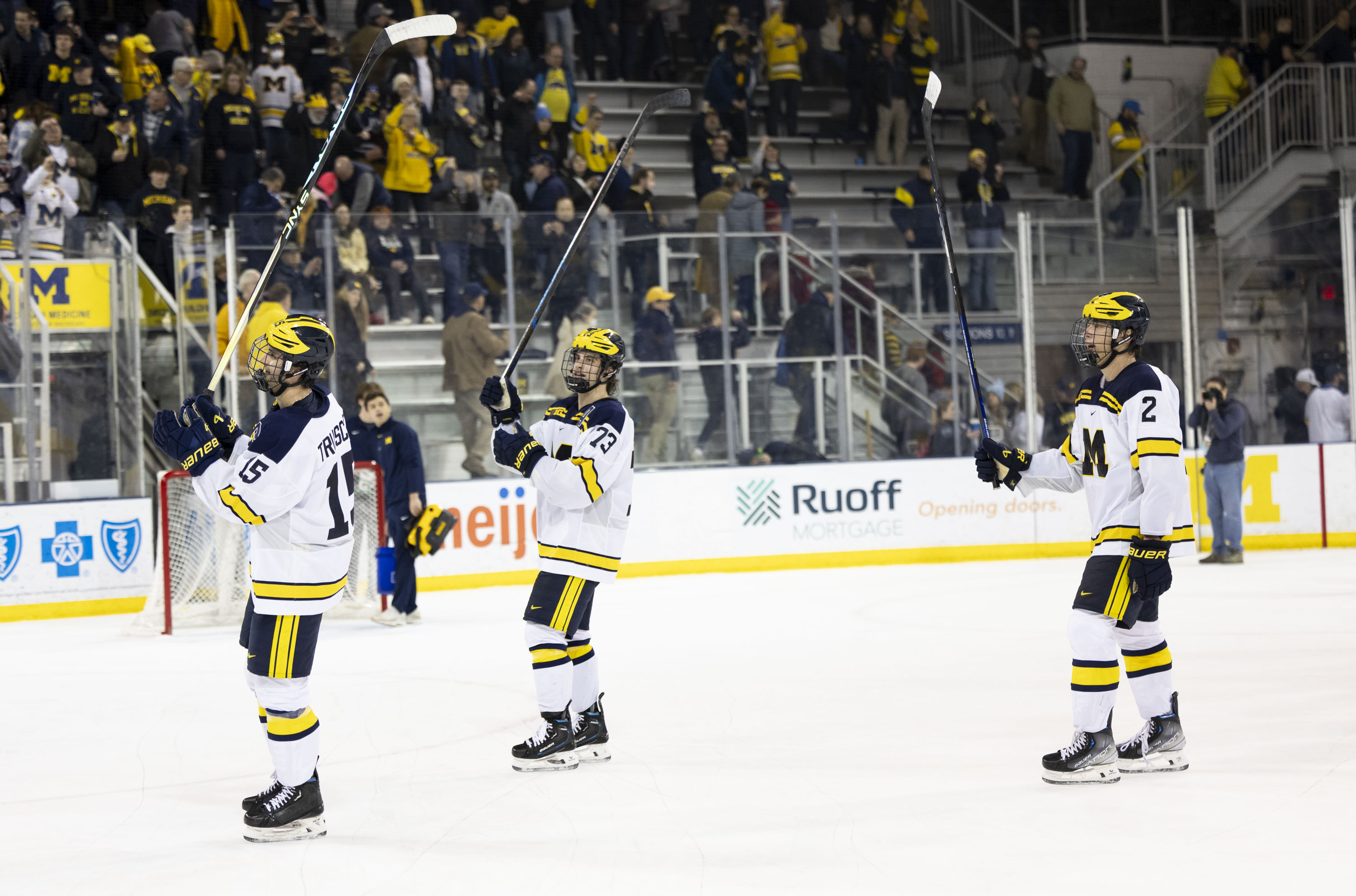 See photos as Michigan hockey defeats Wisconsin - mlive.com