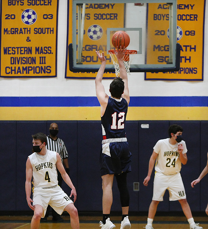 Frontier vs Hopkins Academy boys Basketball 2/2/21 - masslive.com