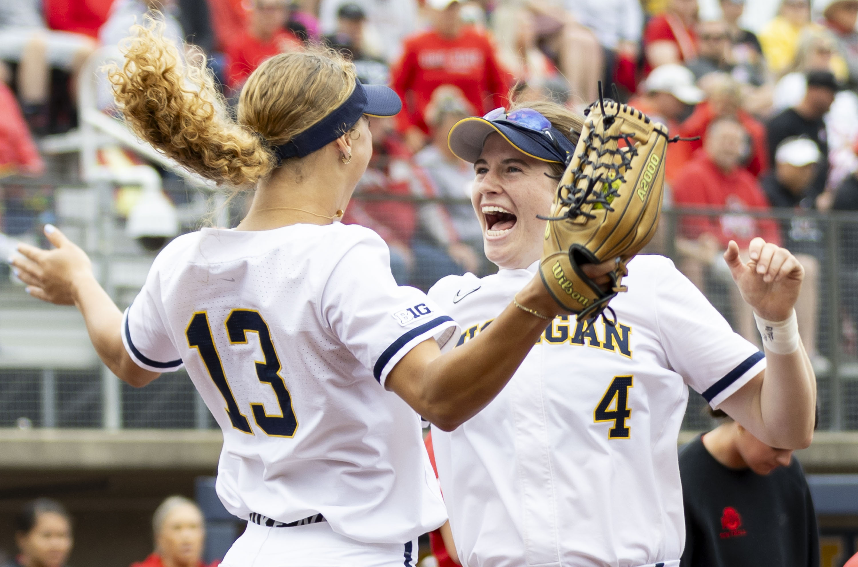 See photos as Ohio State defeats Michigan softball 2-1 - mlive.com