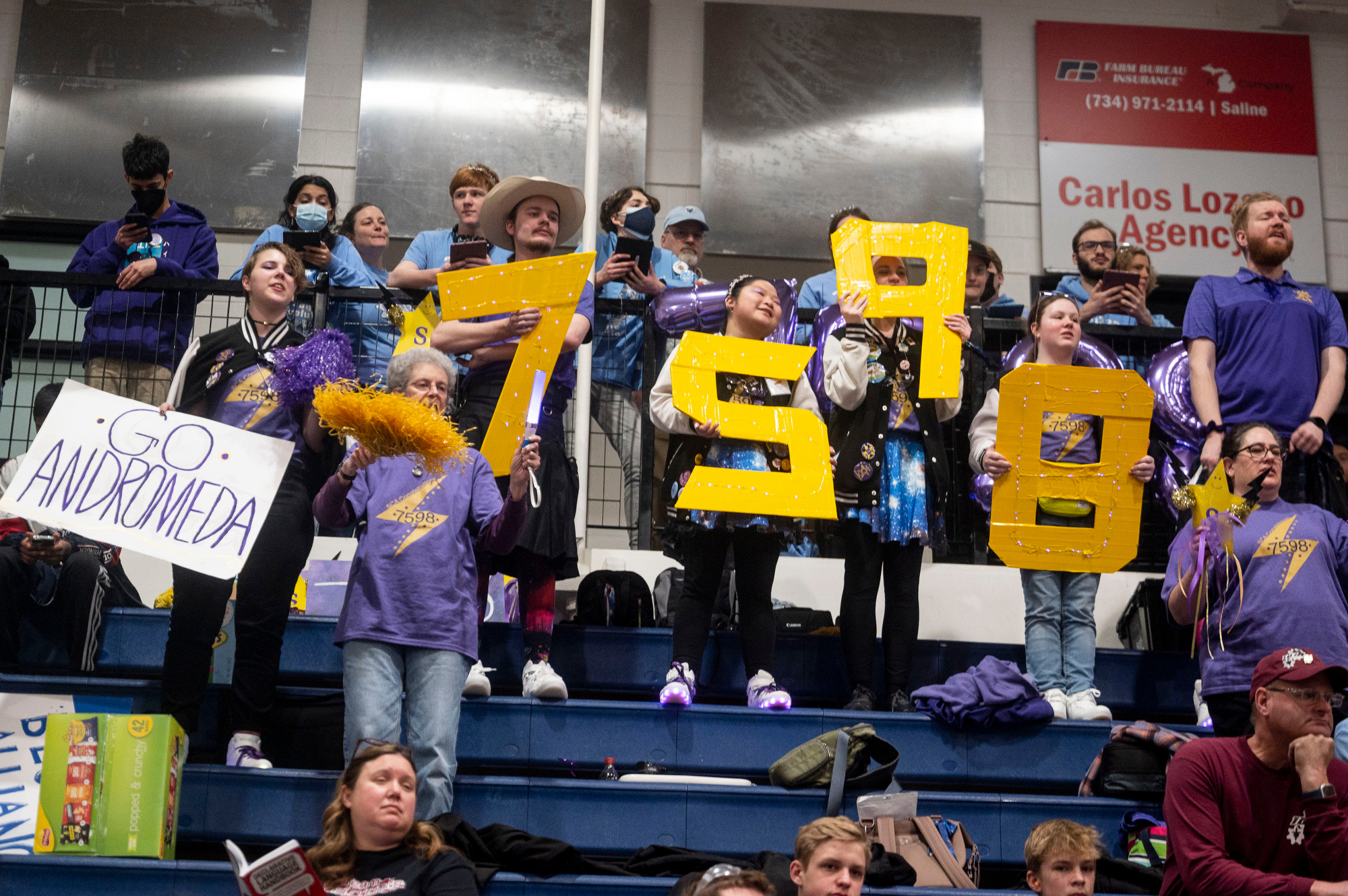 FIRST Robotics district tournament at Saline High School - mlive.com