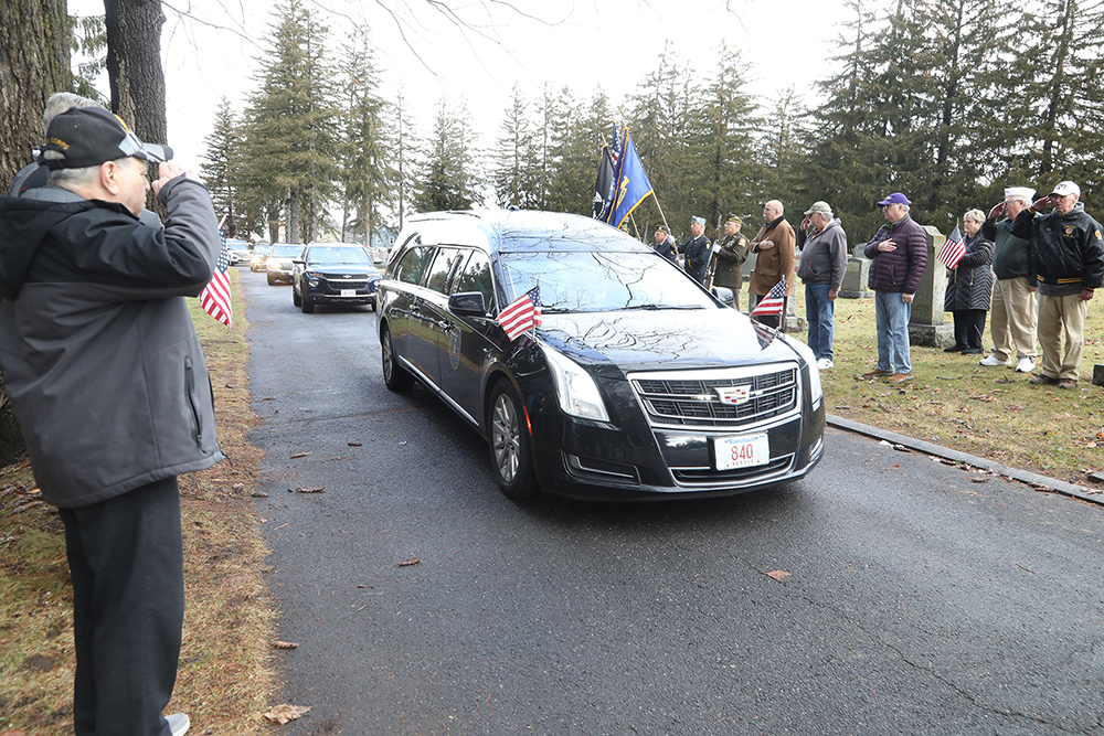 The burial of Holyoke native Pharmacist’s First Mate 2nd Class Merle ...