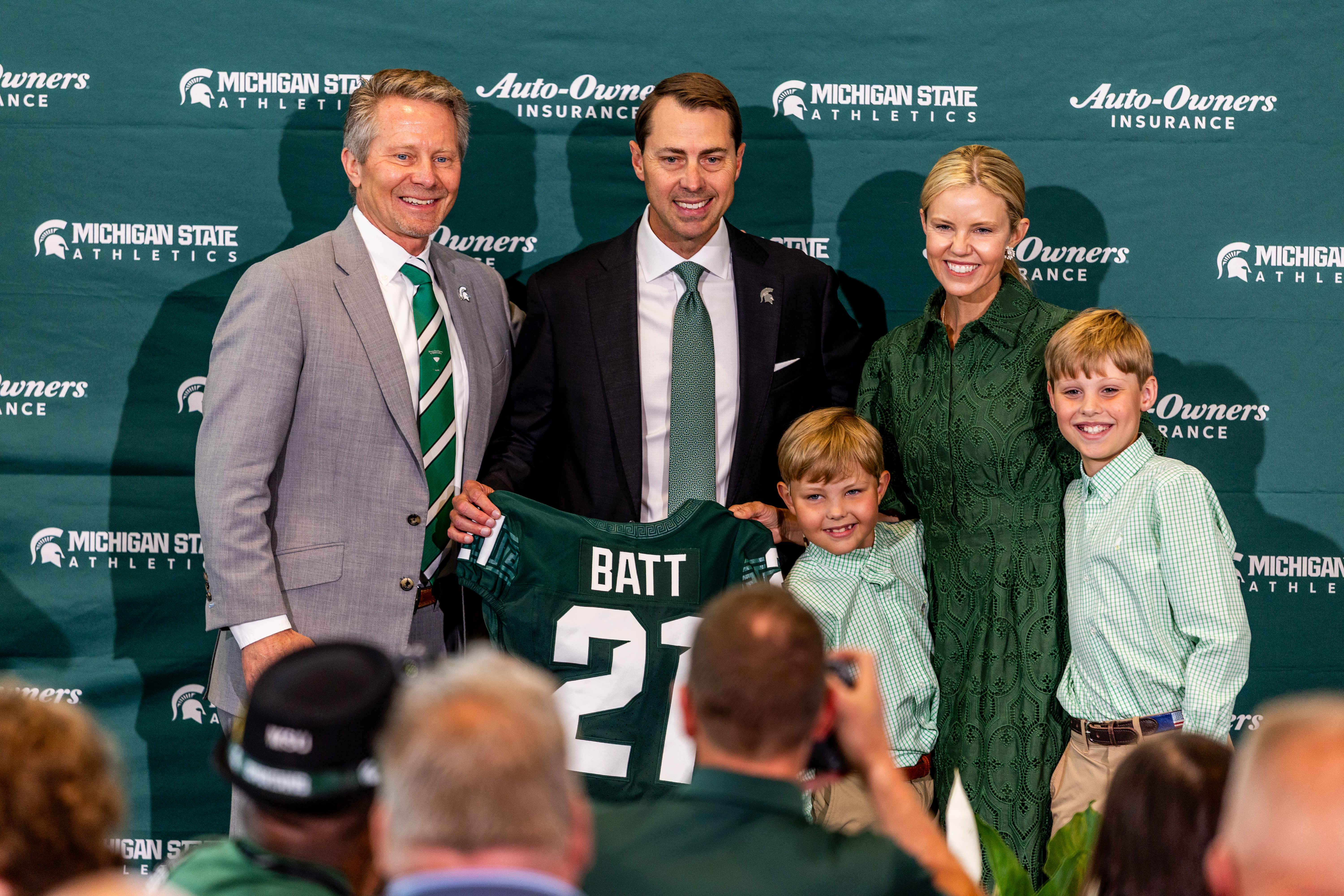 Michigan State welcomes J Batt as new athletic director - mlive.com