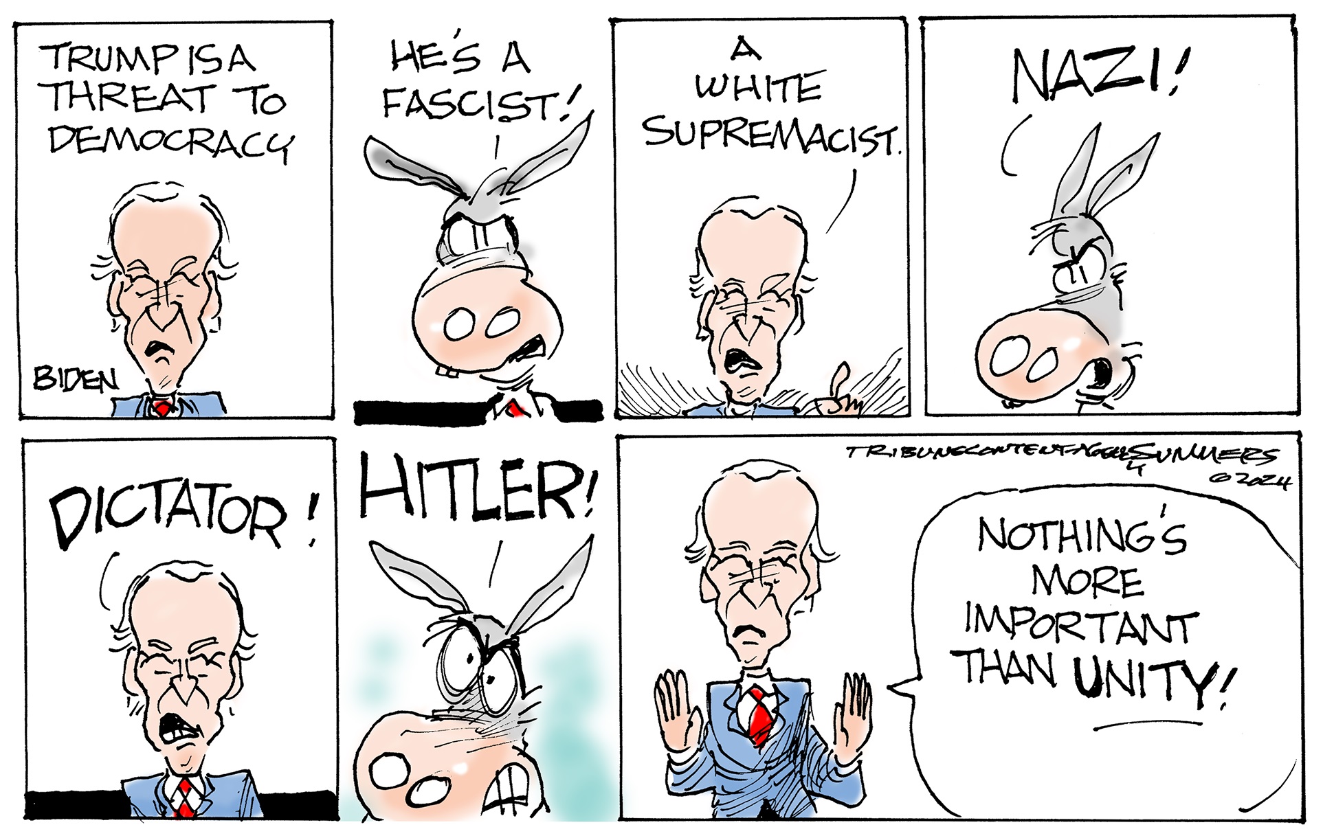 Editorial cartoons for July 21, 2024 - syracuse.com