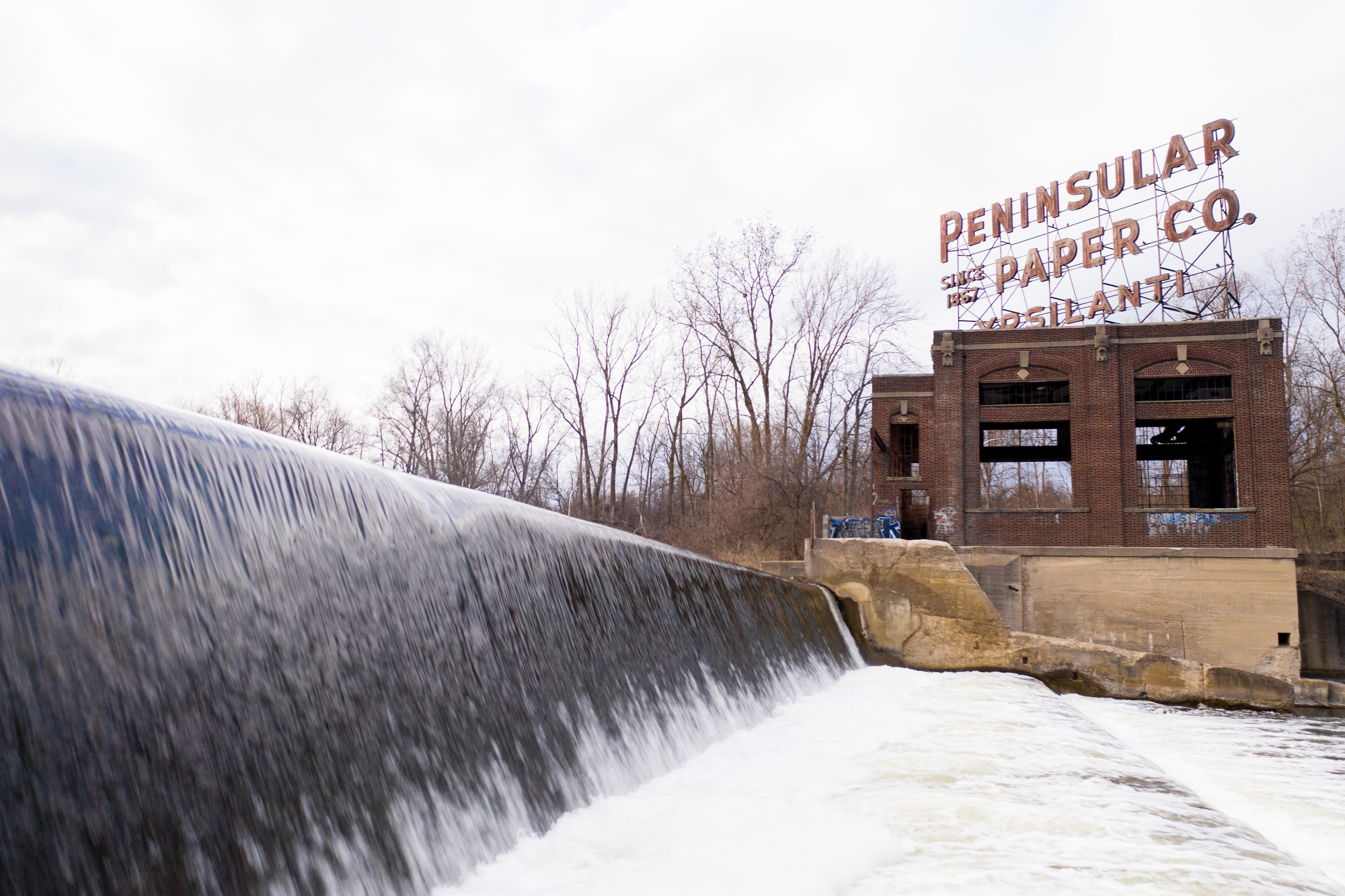 Ypsilanti's Peninsular Paper Dam - mlive.com