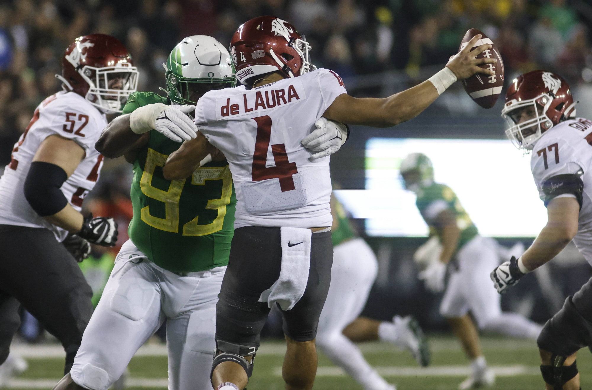 Oregon Ducks football vs. Washington State, Nov. 13, 2021 - oregonlive.com