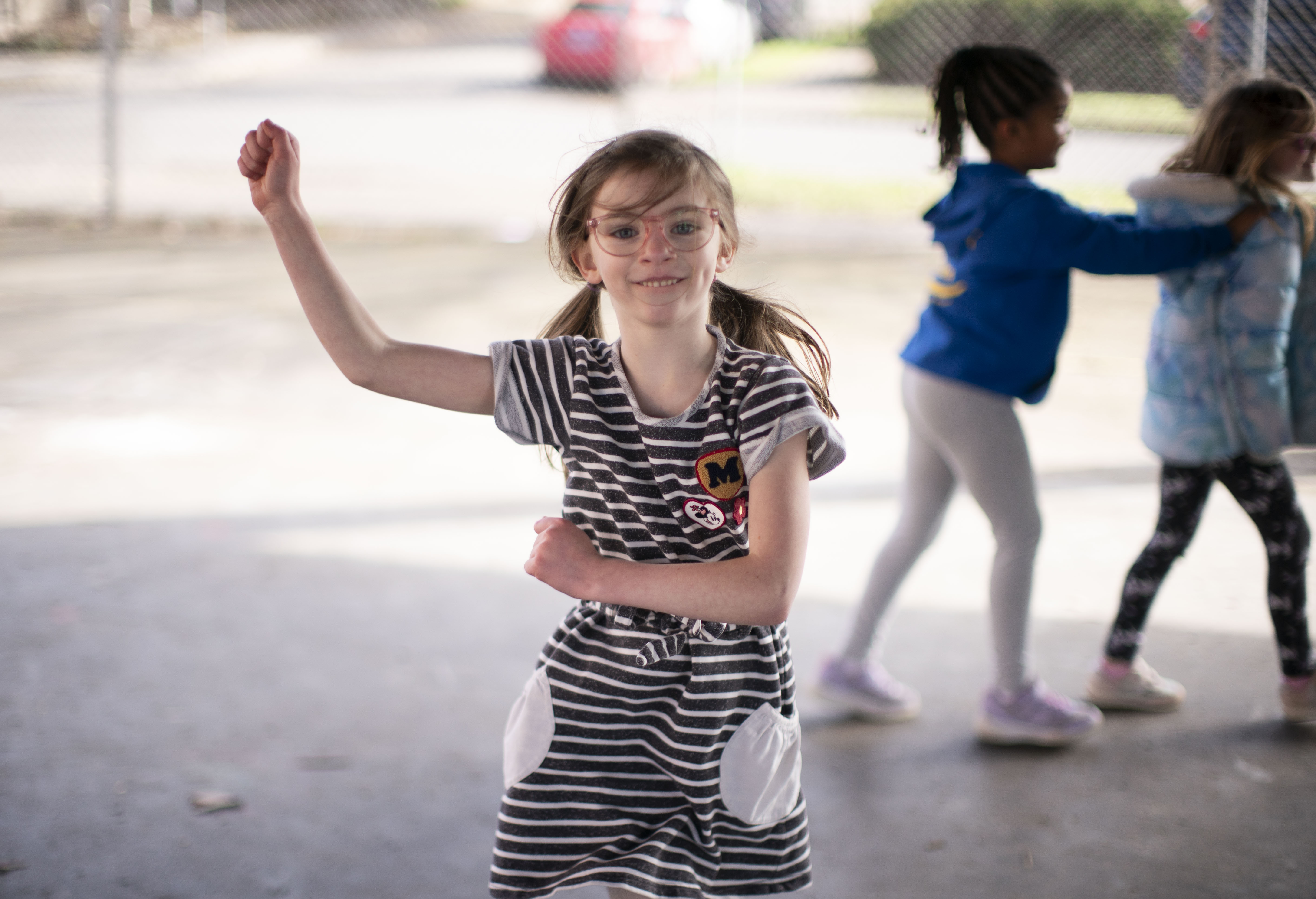 Outdoor dance party at Sabin Elementary School in Northeast Portland ...