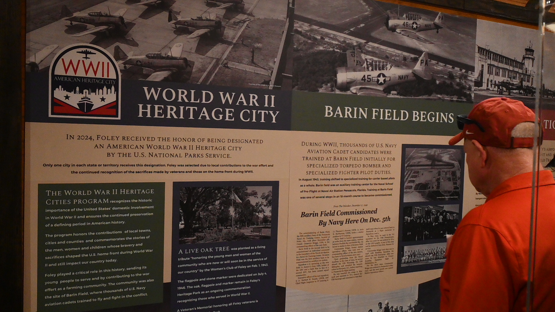 Barin Field, World War II exhibit in Foley, Ala. - al.com