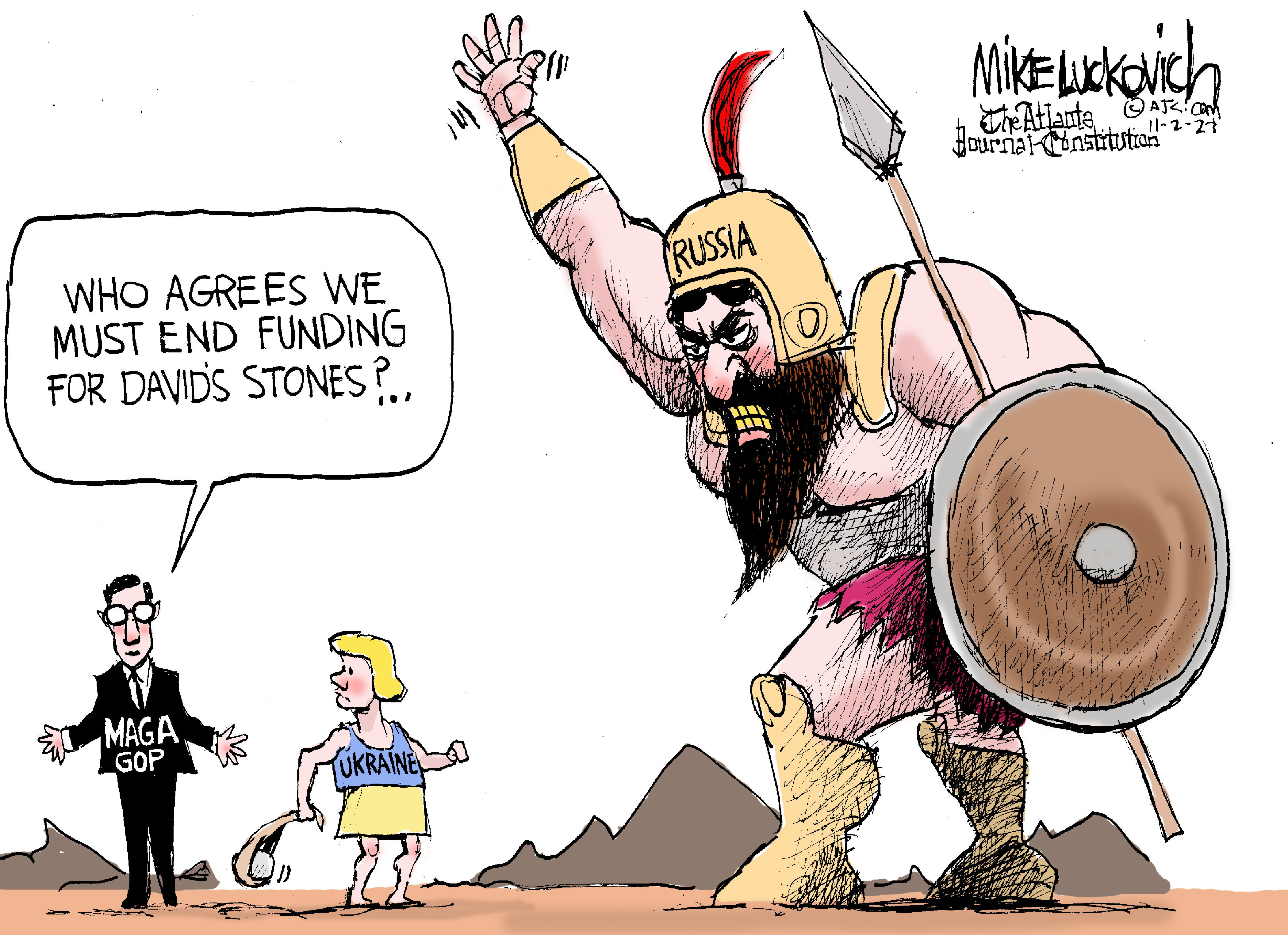 Editorial cartoons for Nov. 5, 2023 - cleveland.com