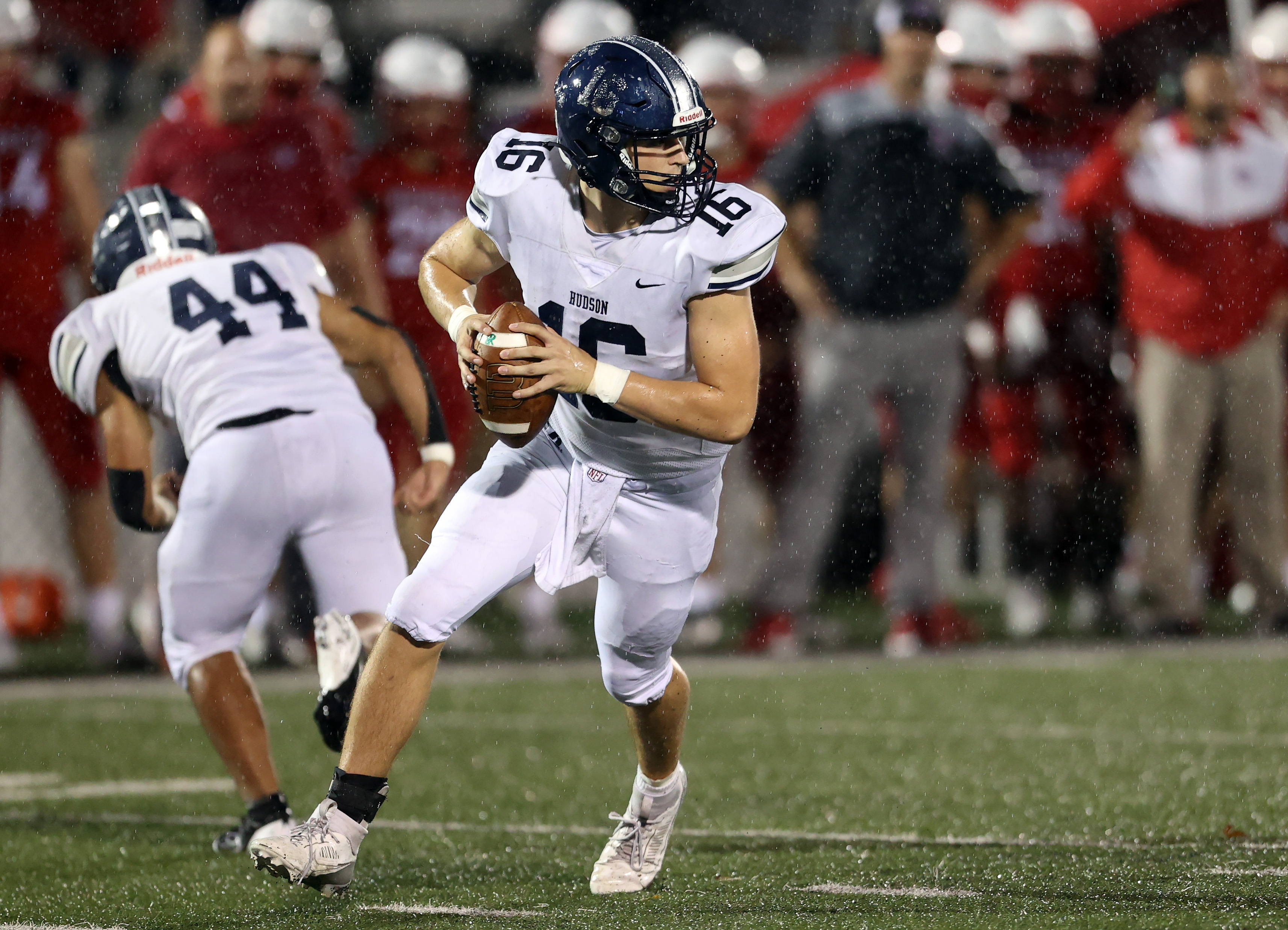 High school football; Hudson at Wadsworth, September 27, 2024 ...