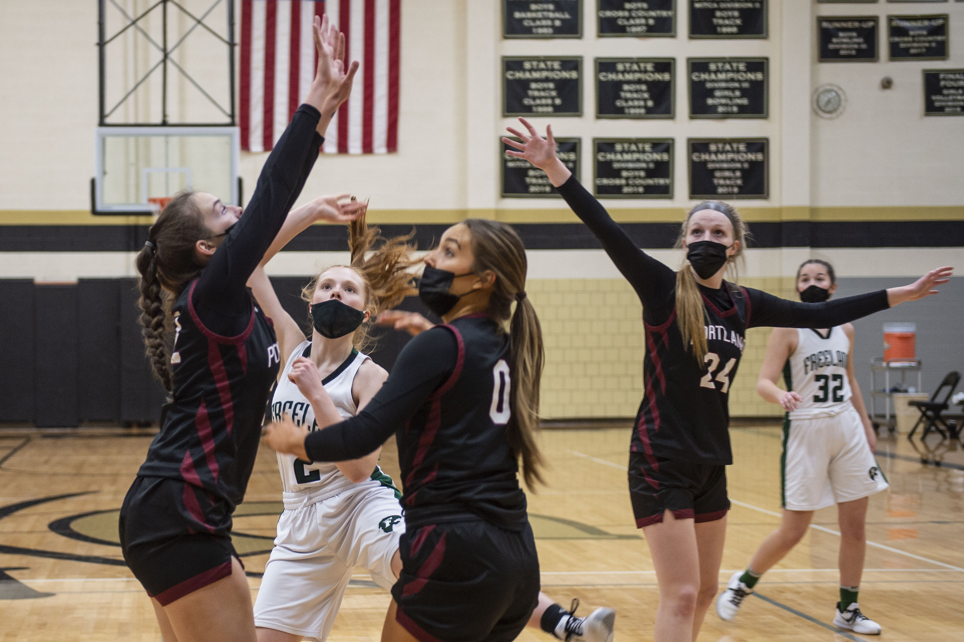 Portland girls basketball takes down Freeland in regional semifinals ...