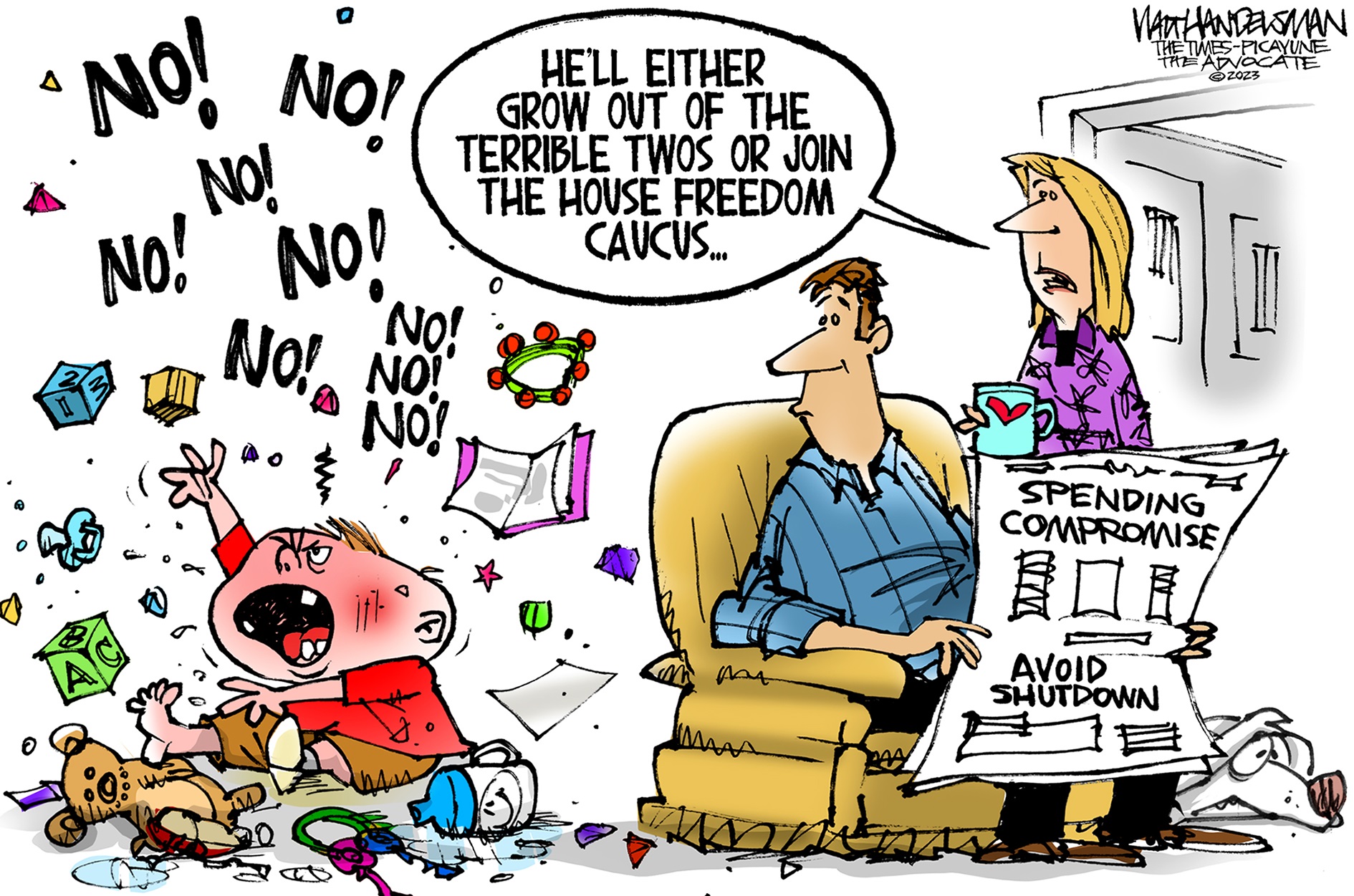 Editorial cartoons for Nov. 19, 2023 - oregonlive.com