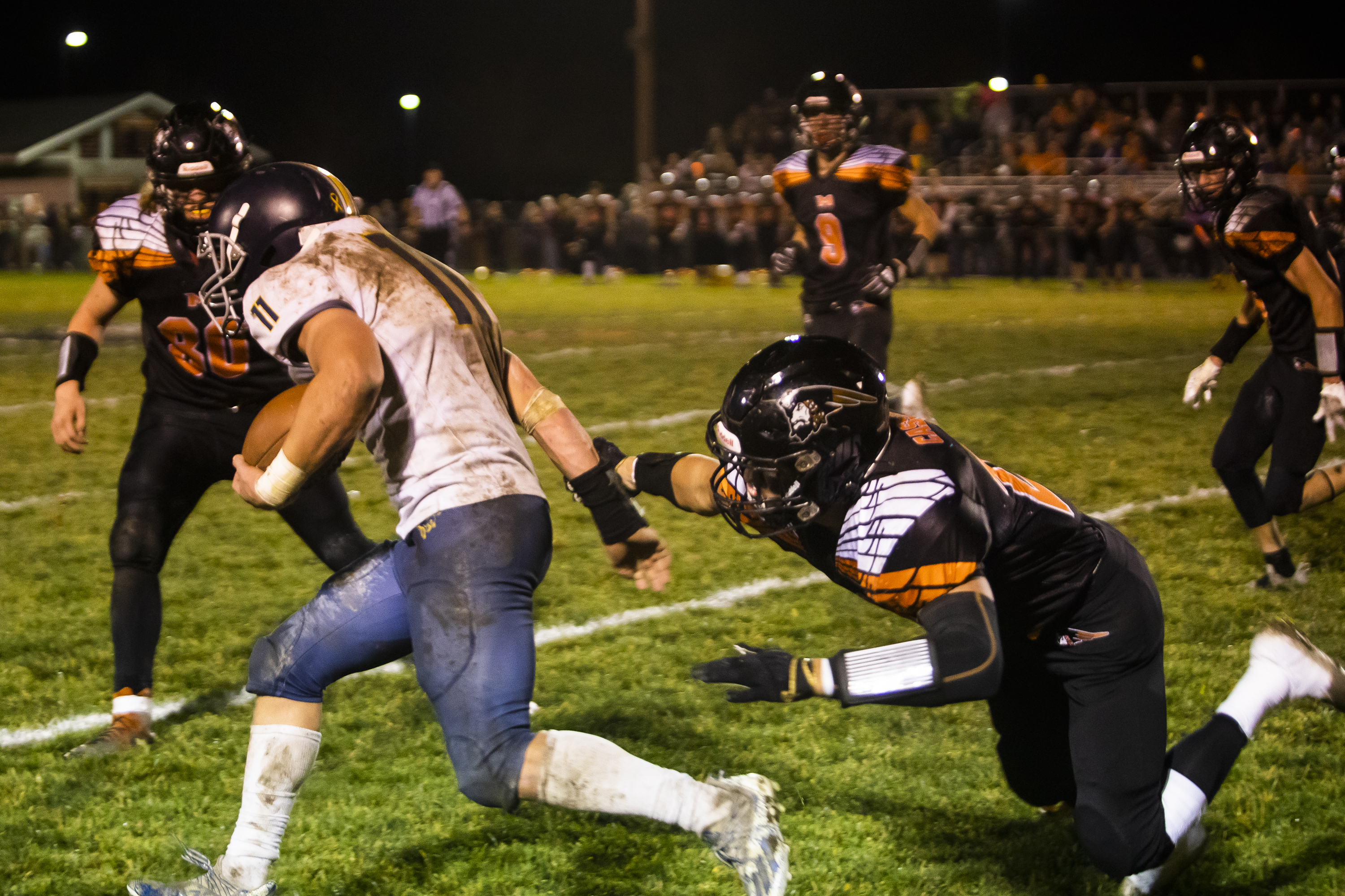 Merrill High School football hosts Breckenridge High School - mlive.com