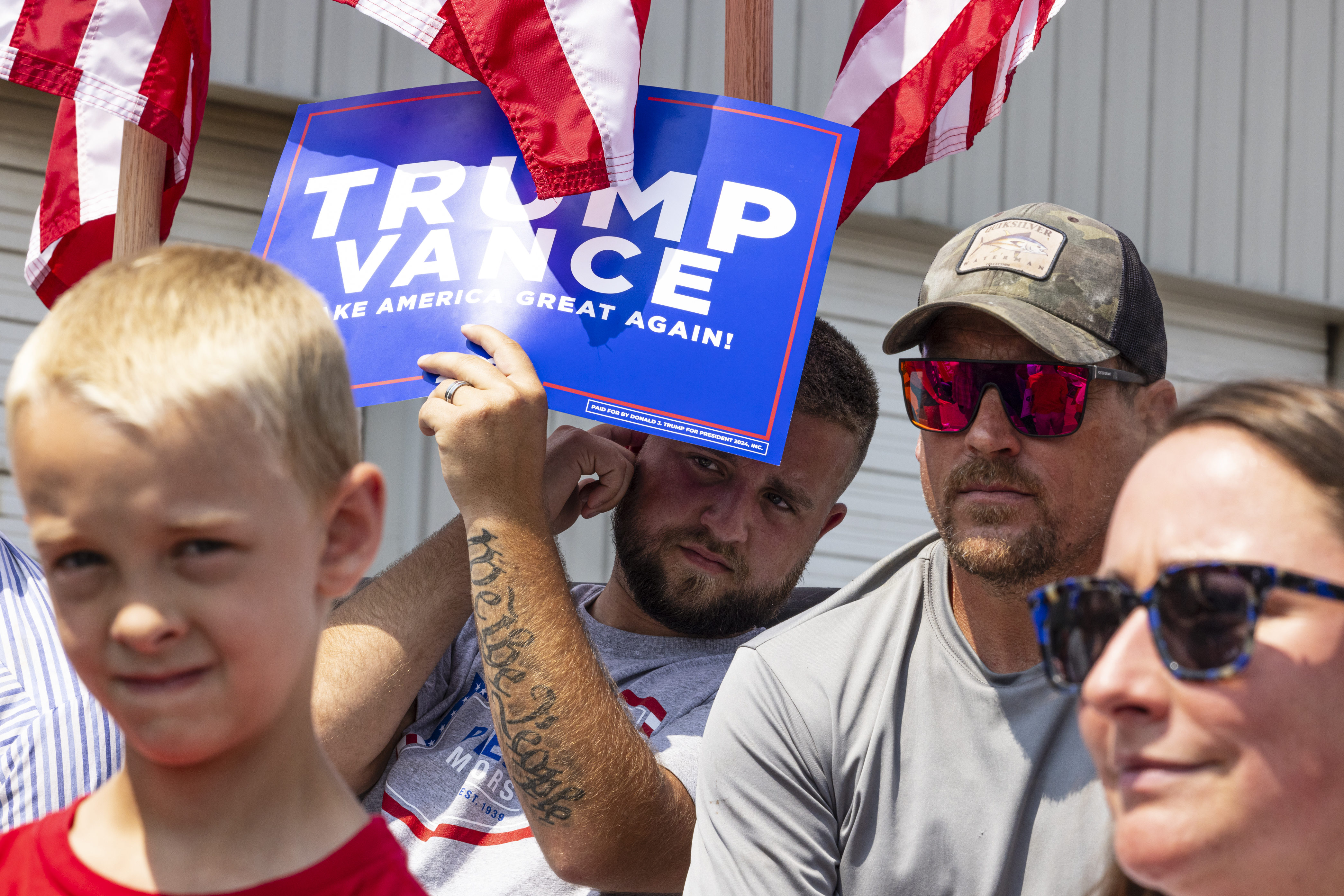 Vice presidential candidate, JD Vance, visits Byron Center for the 2024 ...