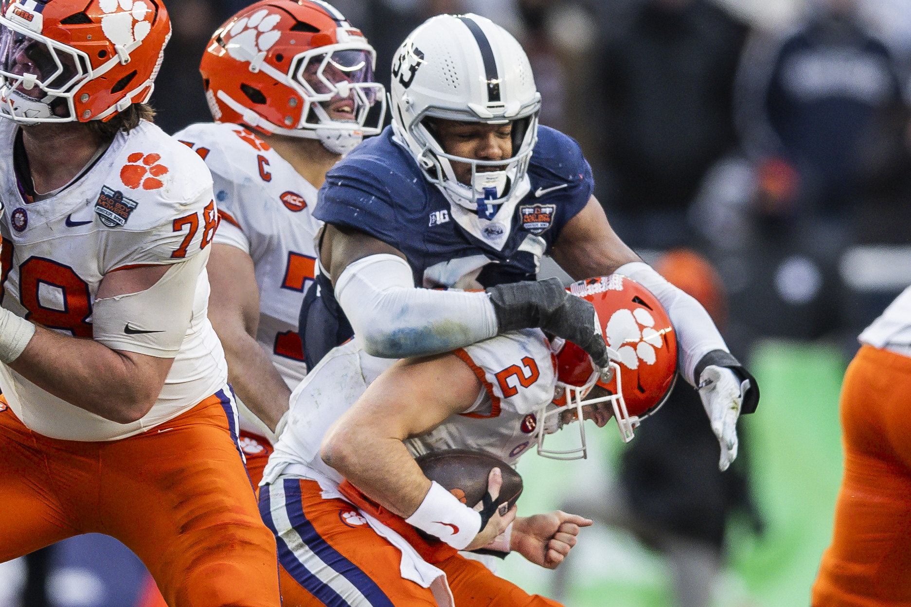 Penn State vs Clemson in the Pinstripe Bowl, Dec. 27, 2025 - pennlive.com