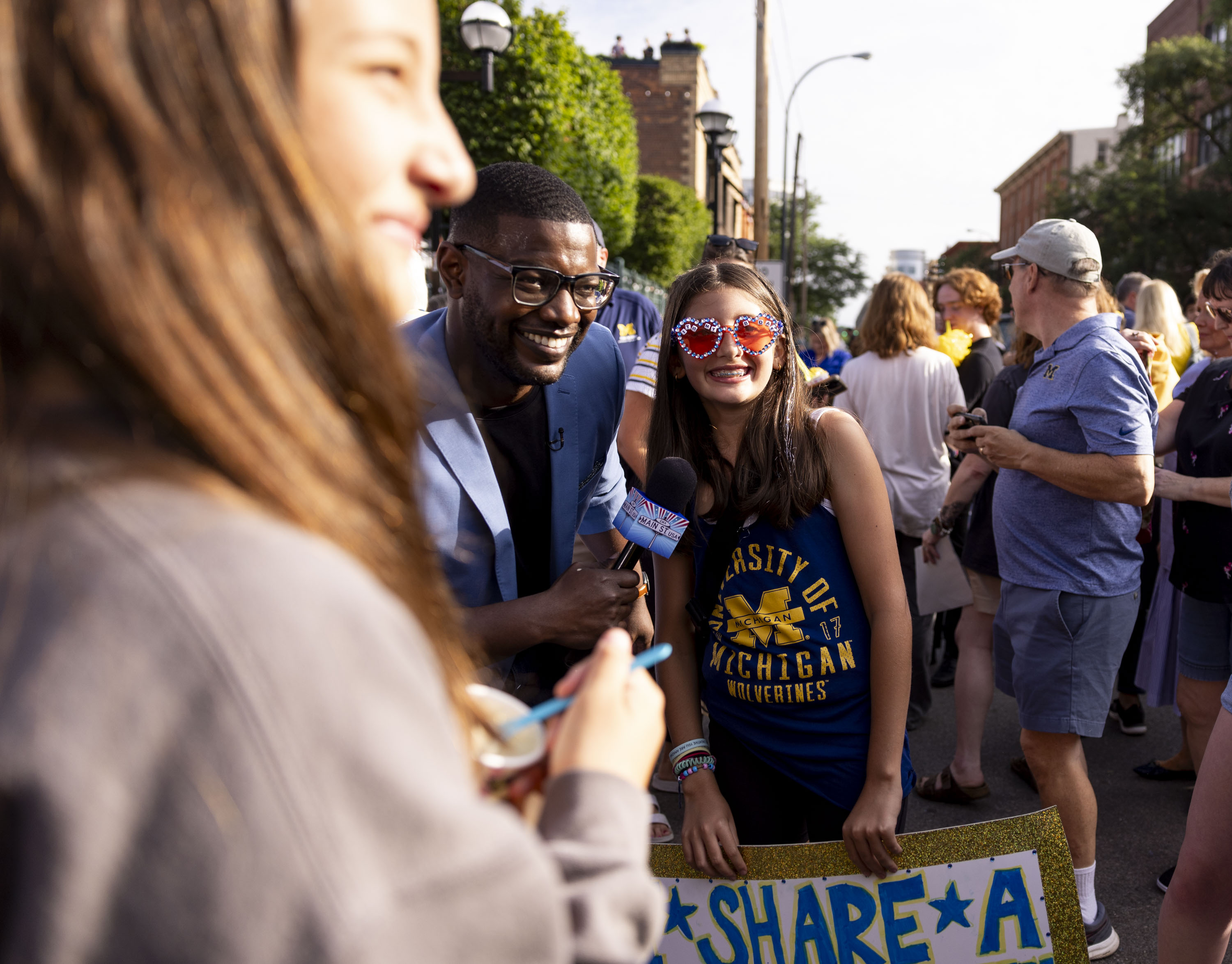 Good Morning America's live national broadcast in downtown Ann Arbor ...