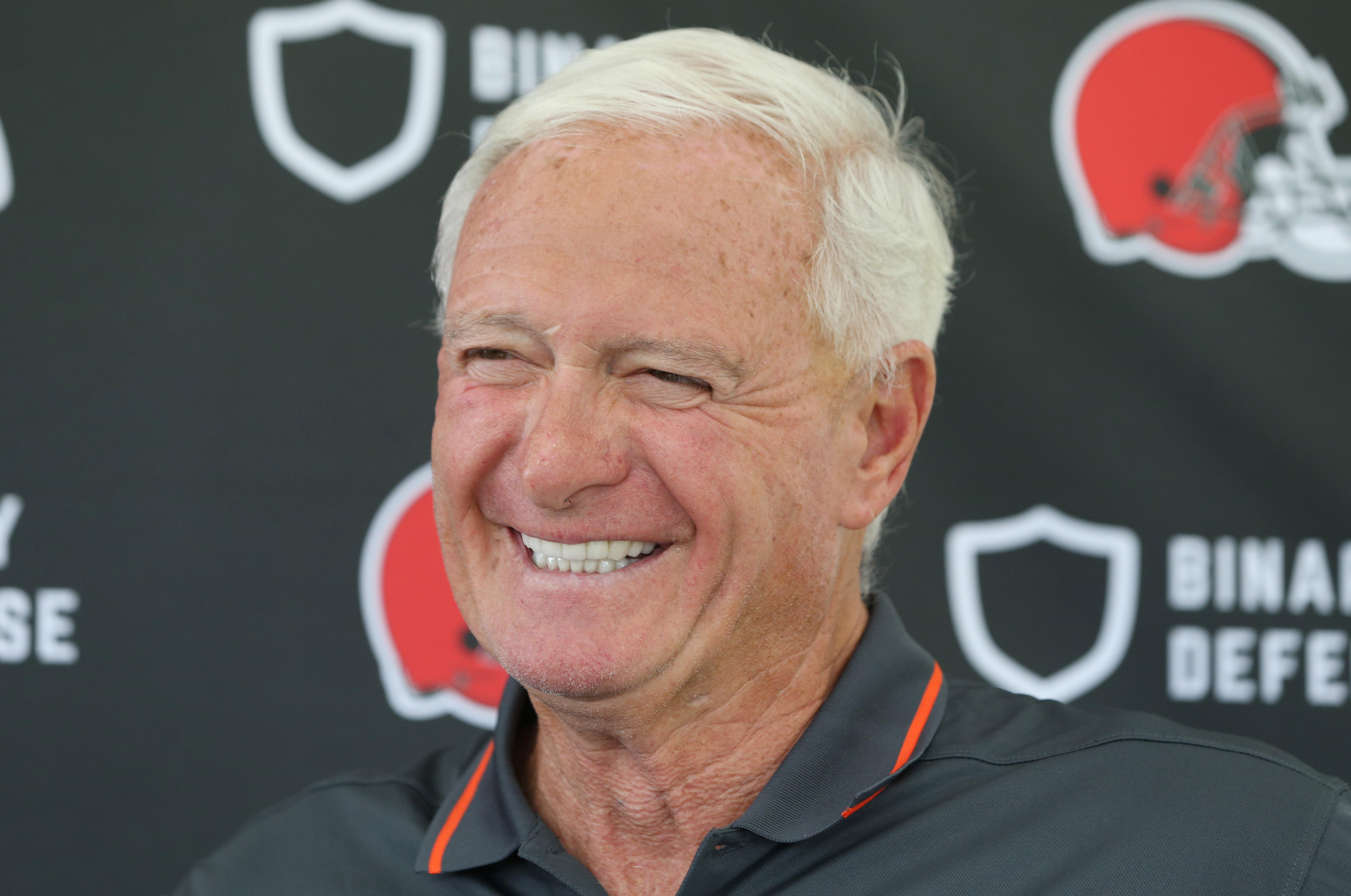 Jimmy and Dee Haslam hold annual training camp press conference, July ...