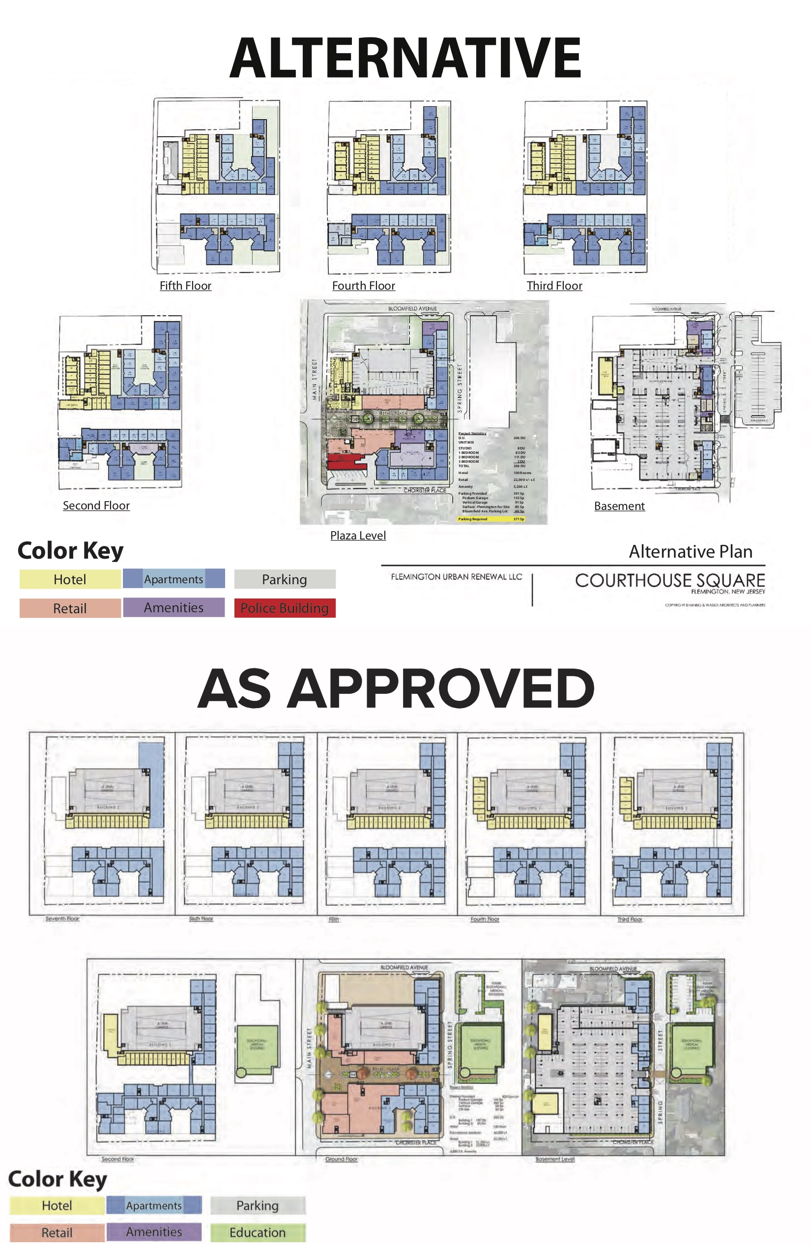 Courthouse Square project in Flemington, 2020 - lehighvalleylive.com