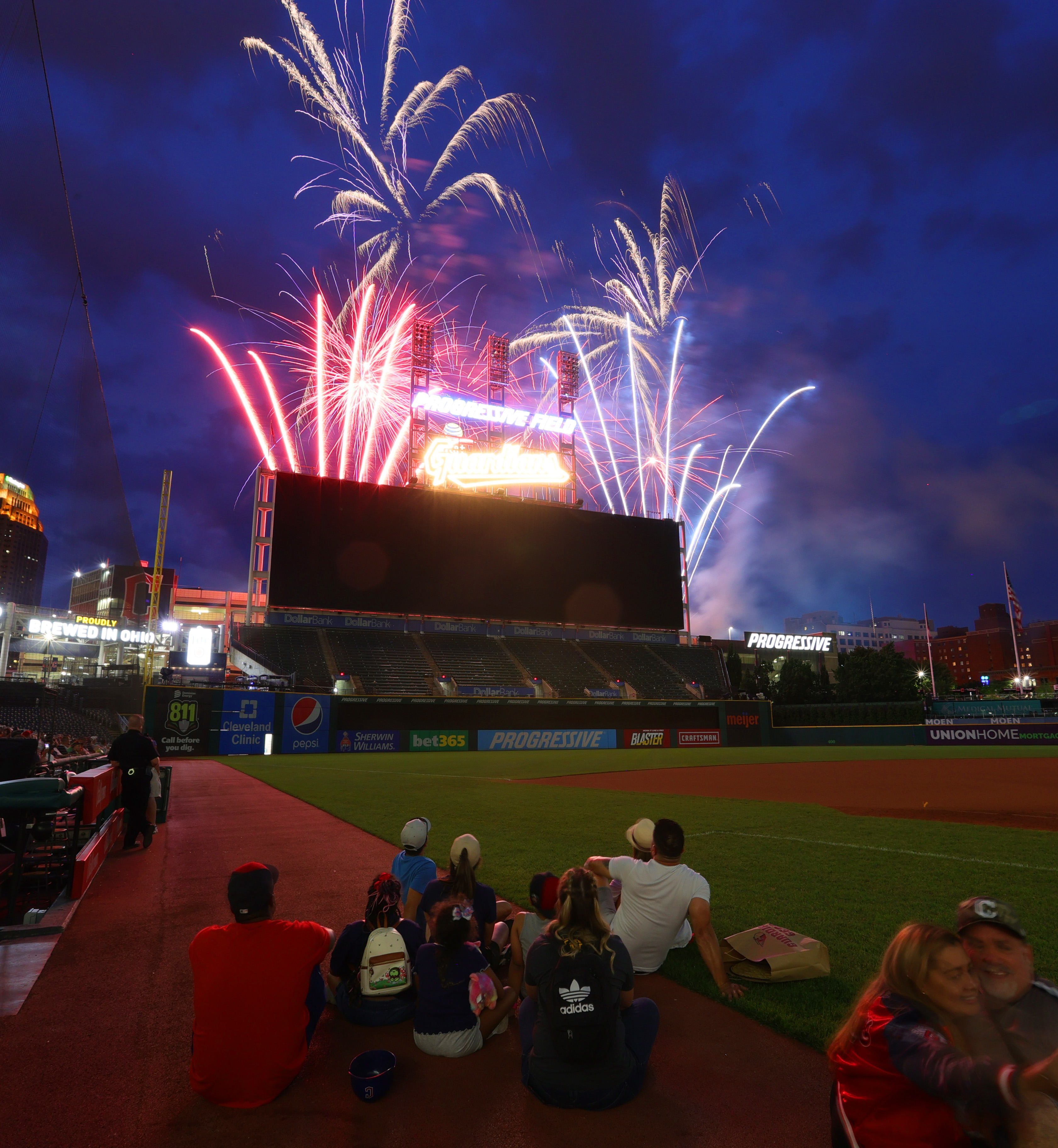 ‘Rockin' In the USA’ fireworks show at Progressive Field, July 2, 2022 ...