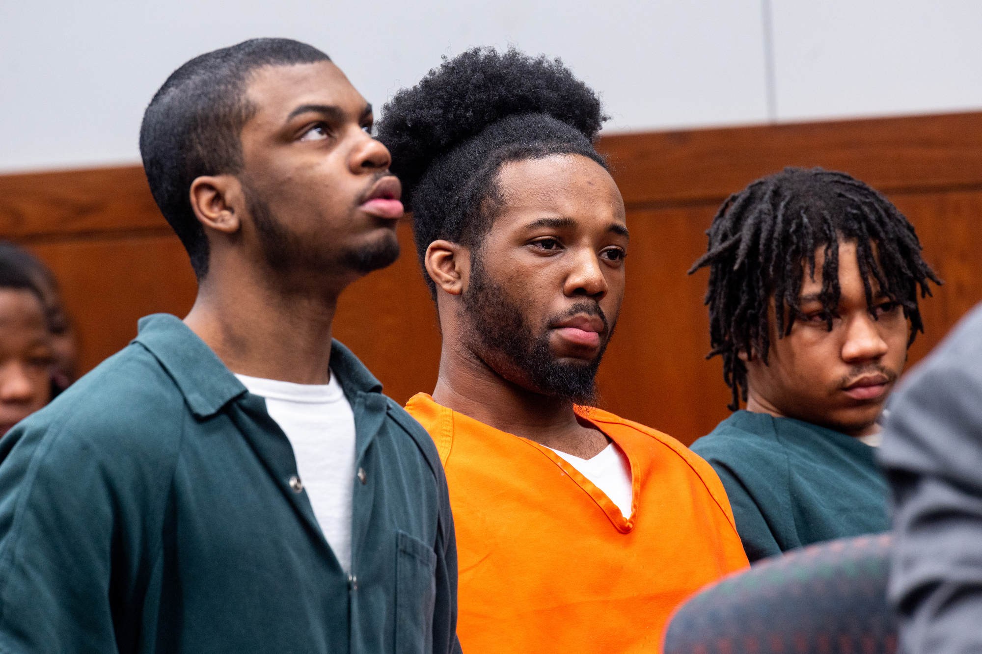 Preliminary examination for five defendants in shooting death of former ...