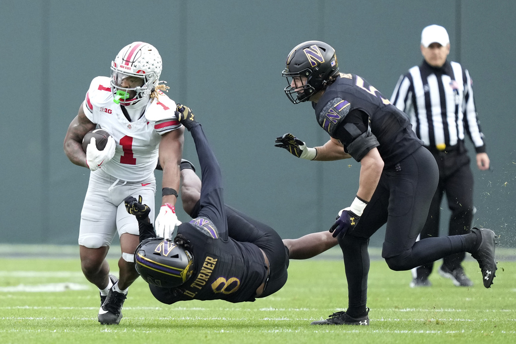 Cleveland Browns pick RB Quinshon Judkins in second round of the NFL ...